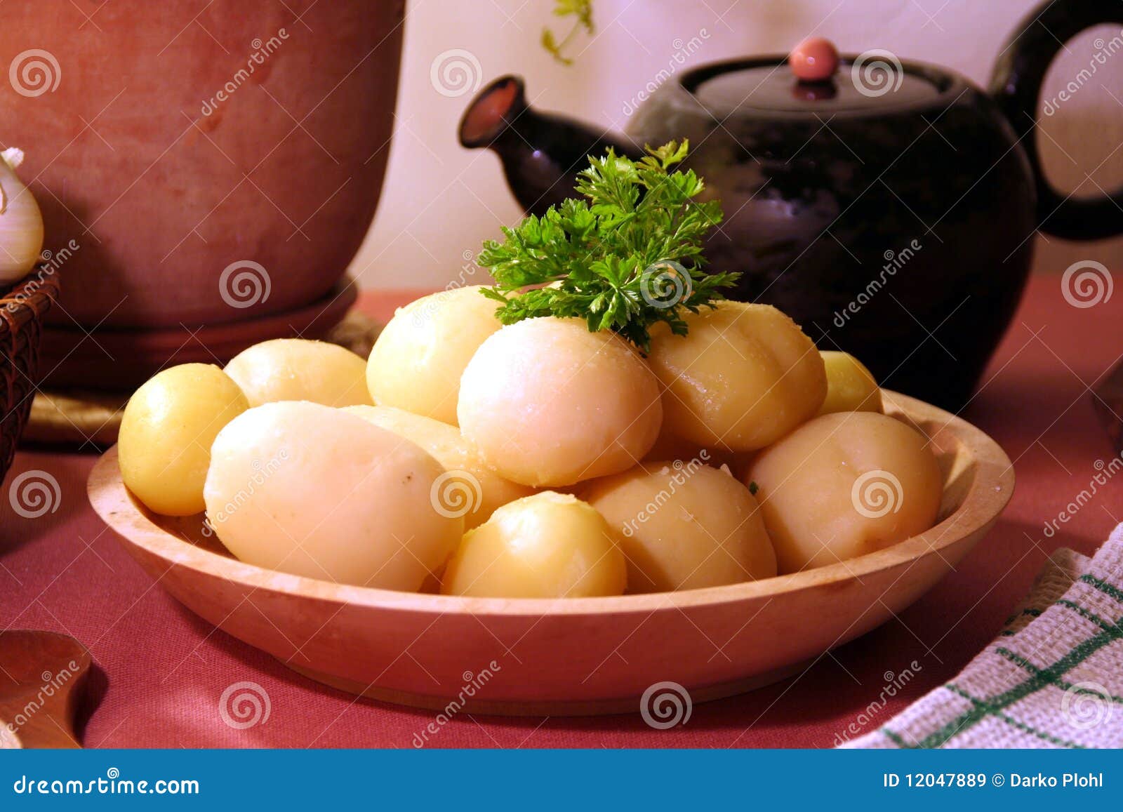 Cooked potato stock image. Image of peasant, famine, meal - 12047889