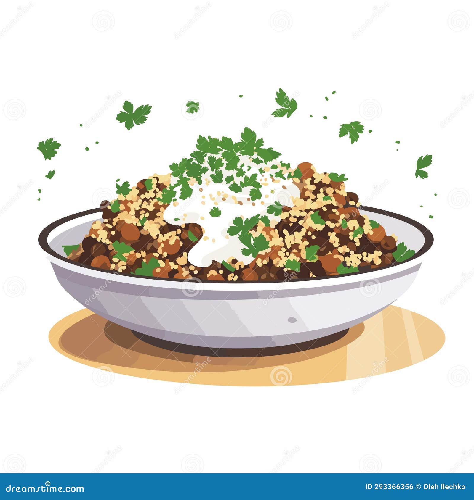 Quinoa Vector Superfood Drawing. Isolated Hand Drawn | CartoonDealer ...