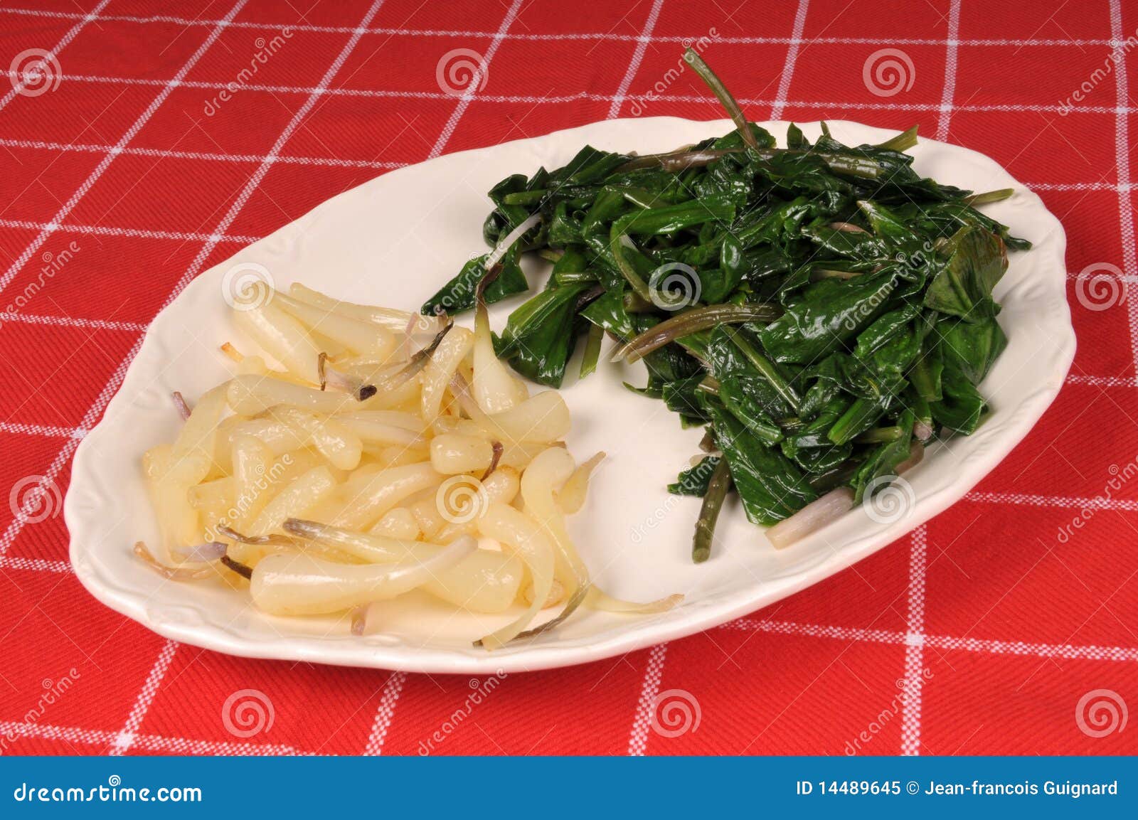 Cooked ramps stock image. Image of ramps, bulb, vegetable - 14489645