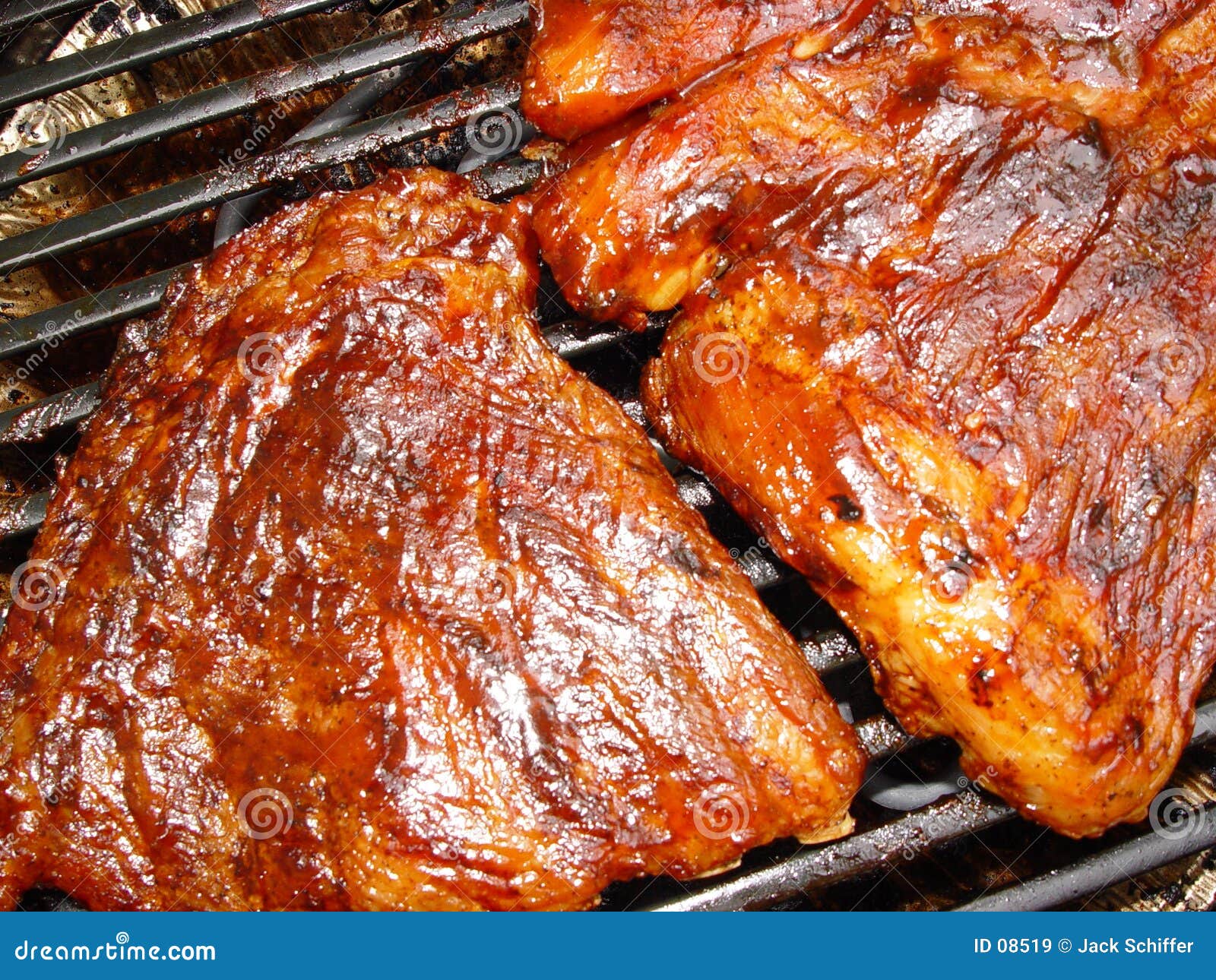 Cooked ribs stock image. Image of spicy, restaurant, ribs - 8519