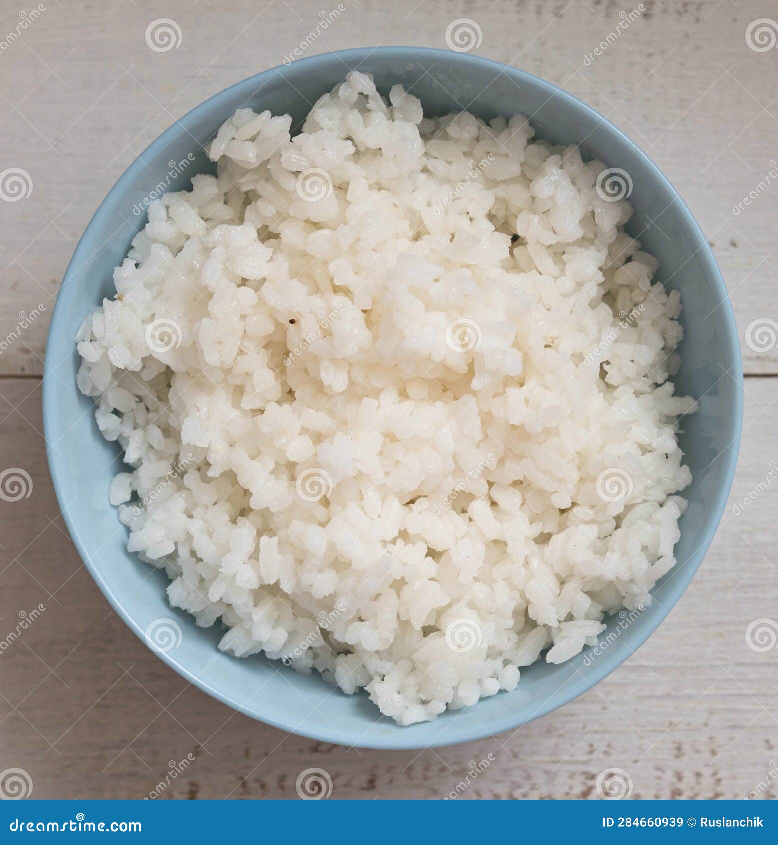 Cooked rice stock image. Image of chef, blue, cereal - 284660939