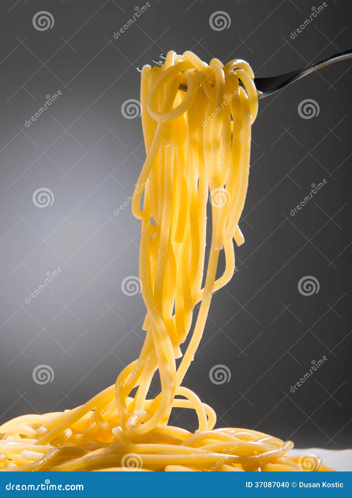 Cooked spaghetti stock photo. Image of gourmet, full - 37087040