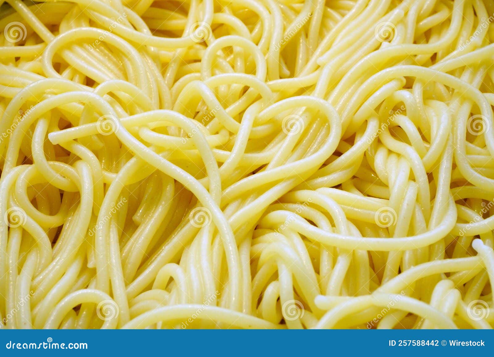 Cooked Spaghetti Texture Template Background Close Up View Stock Photo ...
