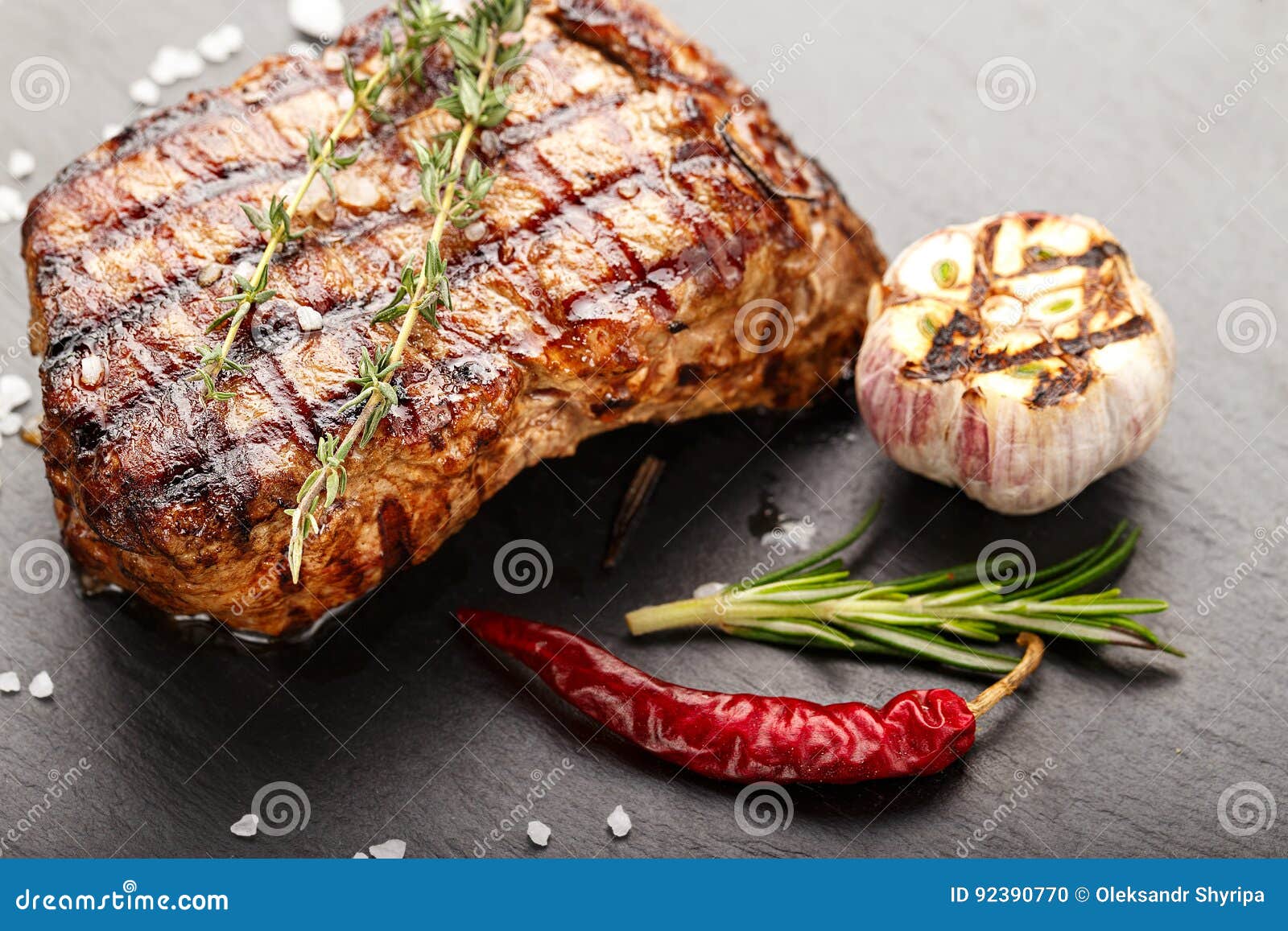 Cooked steak marble meat stock photo. Image of lunch - 92390770