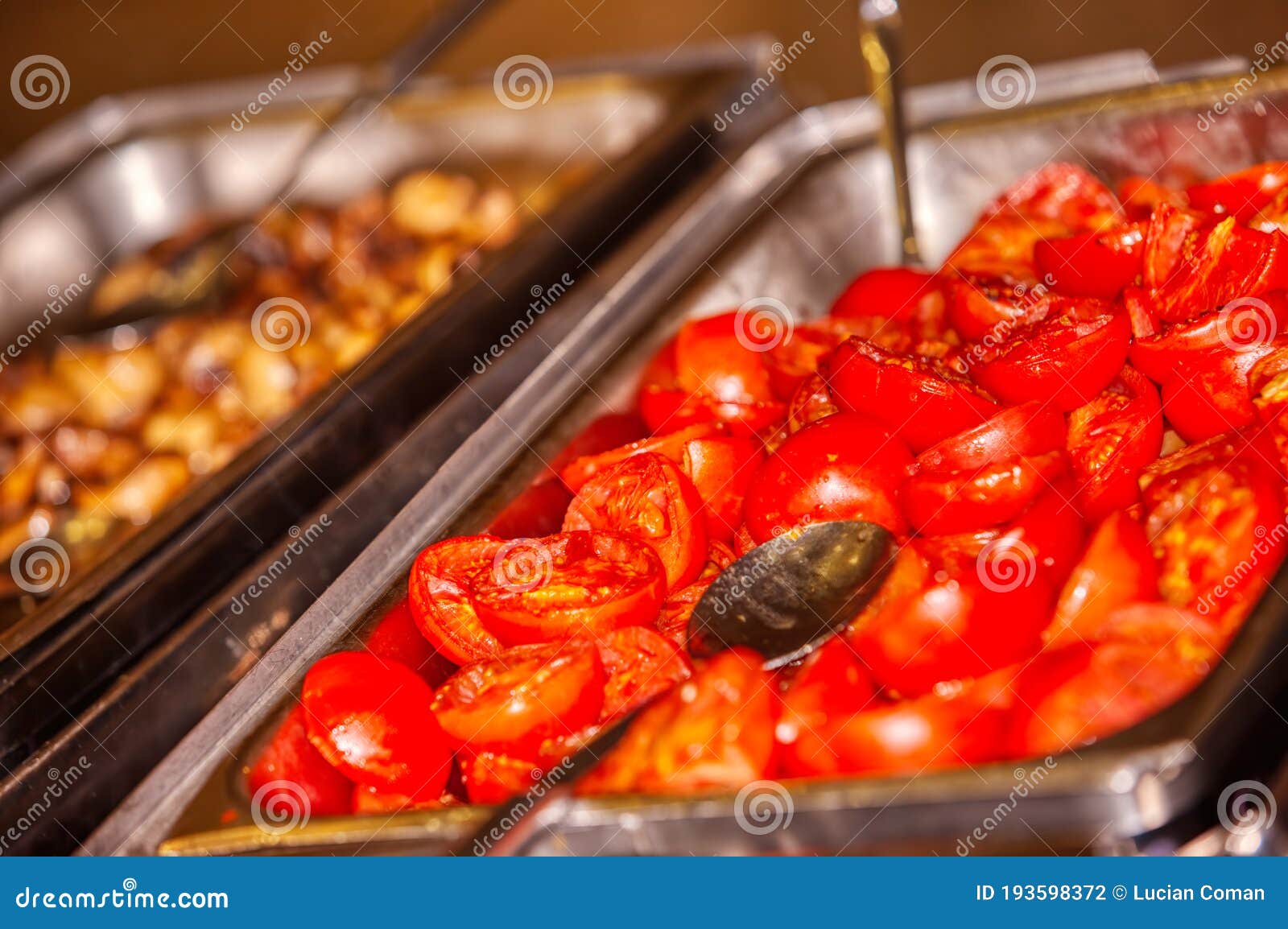 Cooked tomatoes stock photo. Image of baking, cooked - 193598372