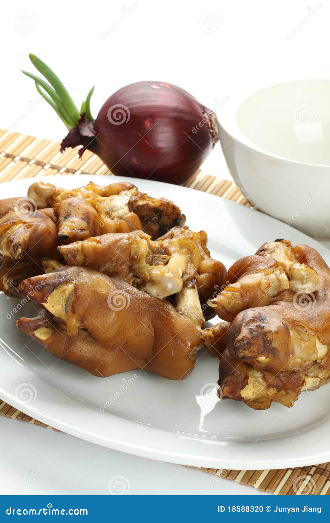 Cooked trotters stock photo. Image of crispy, paste, health - 18588320