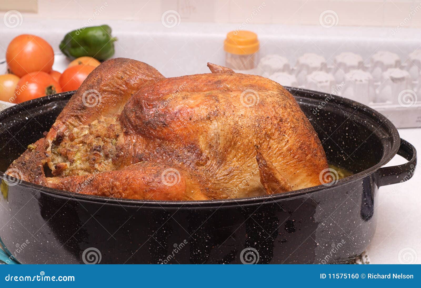 Cooked Turkey stock photo. Image of delicious, dinner - 11575160