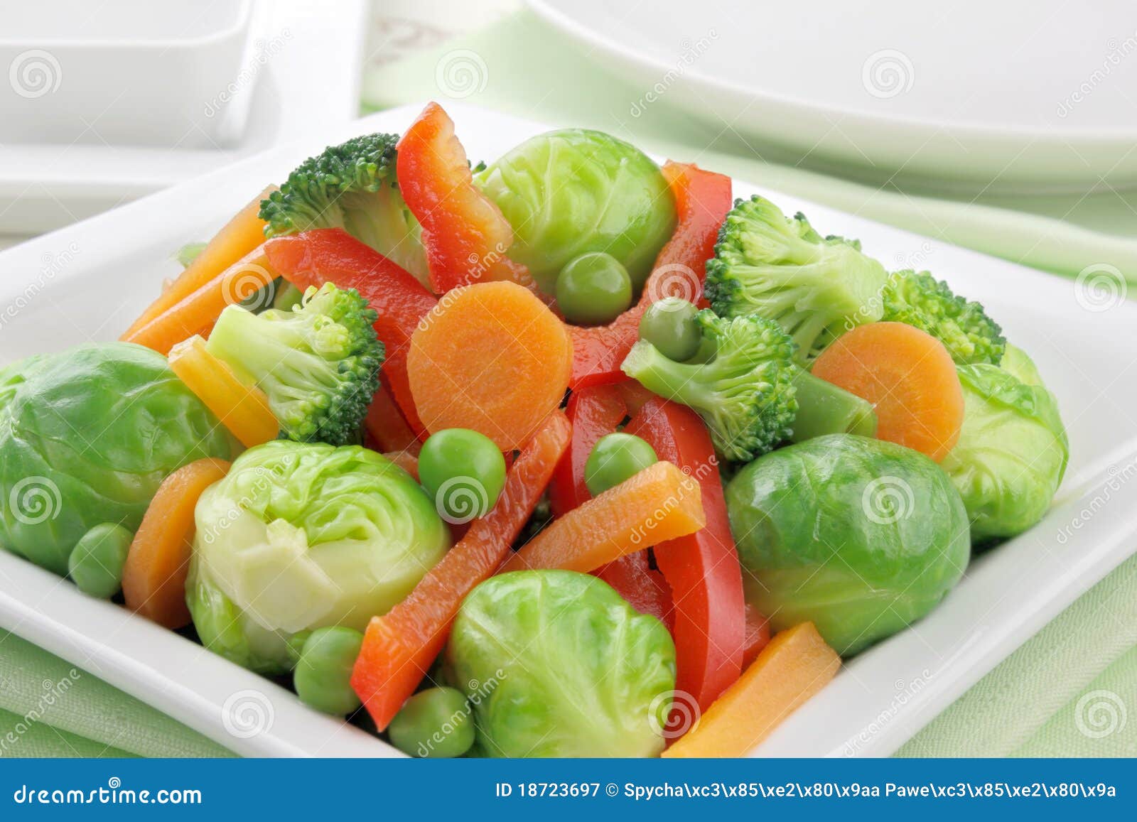 Cooked vegetables stock image. Image of agriculture, vegetables - 18723697