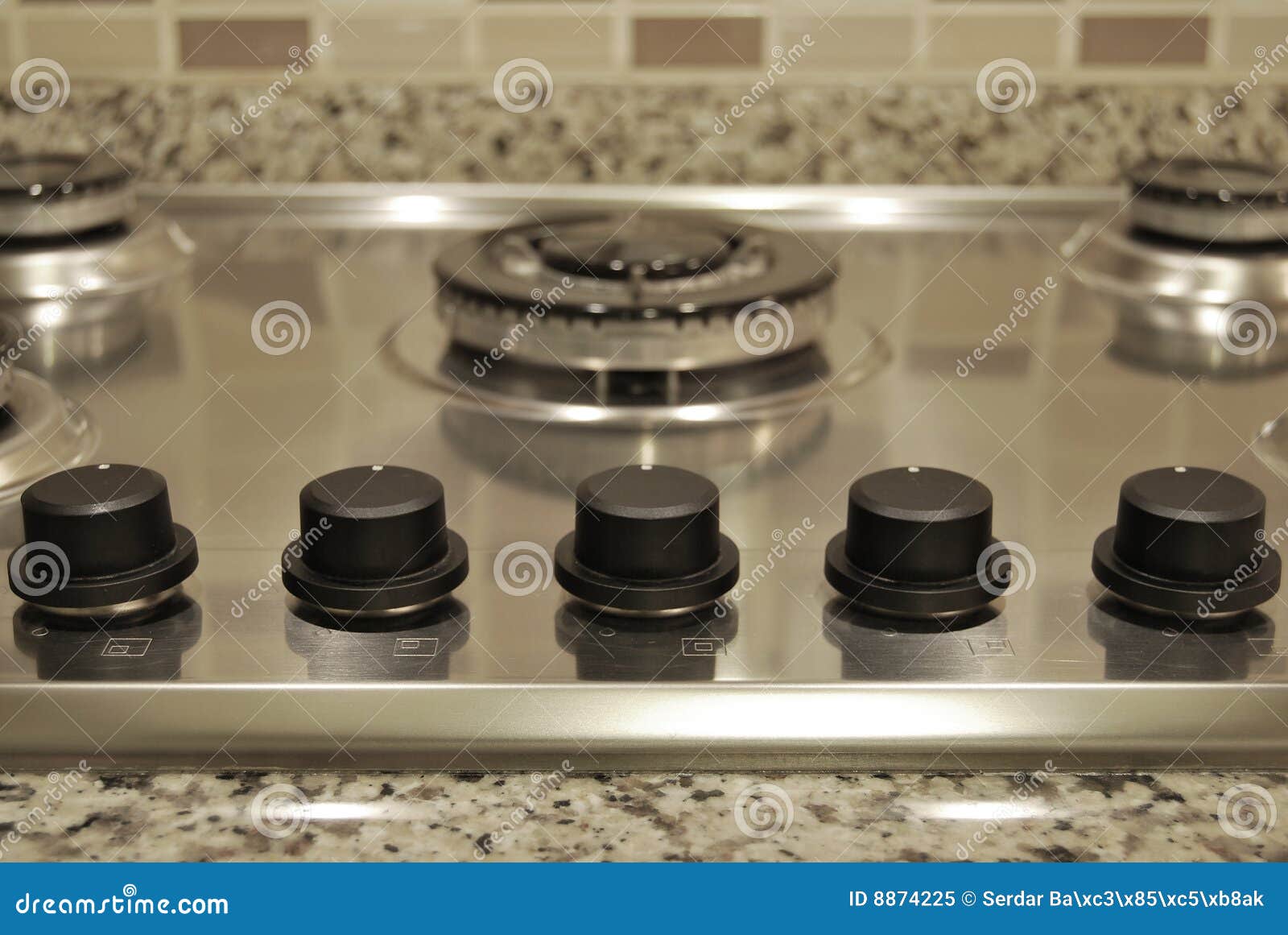 Cooker Buttons Picture. Image: 8874225