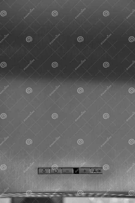 Cooker hood control panel stock image. Image of hood - 23478889