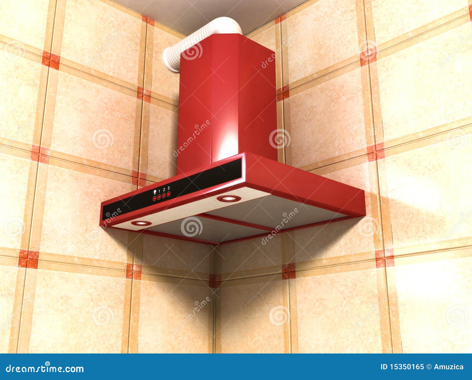 Cooker Hood Line Icon. Kitchen Exhaust Hood Symbol, Outline Style ...