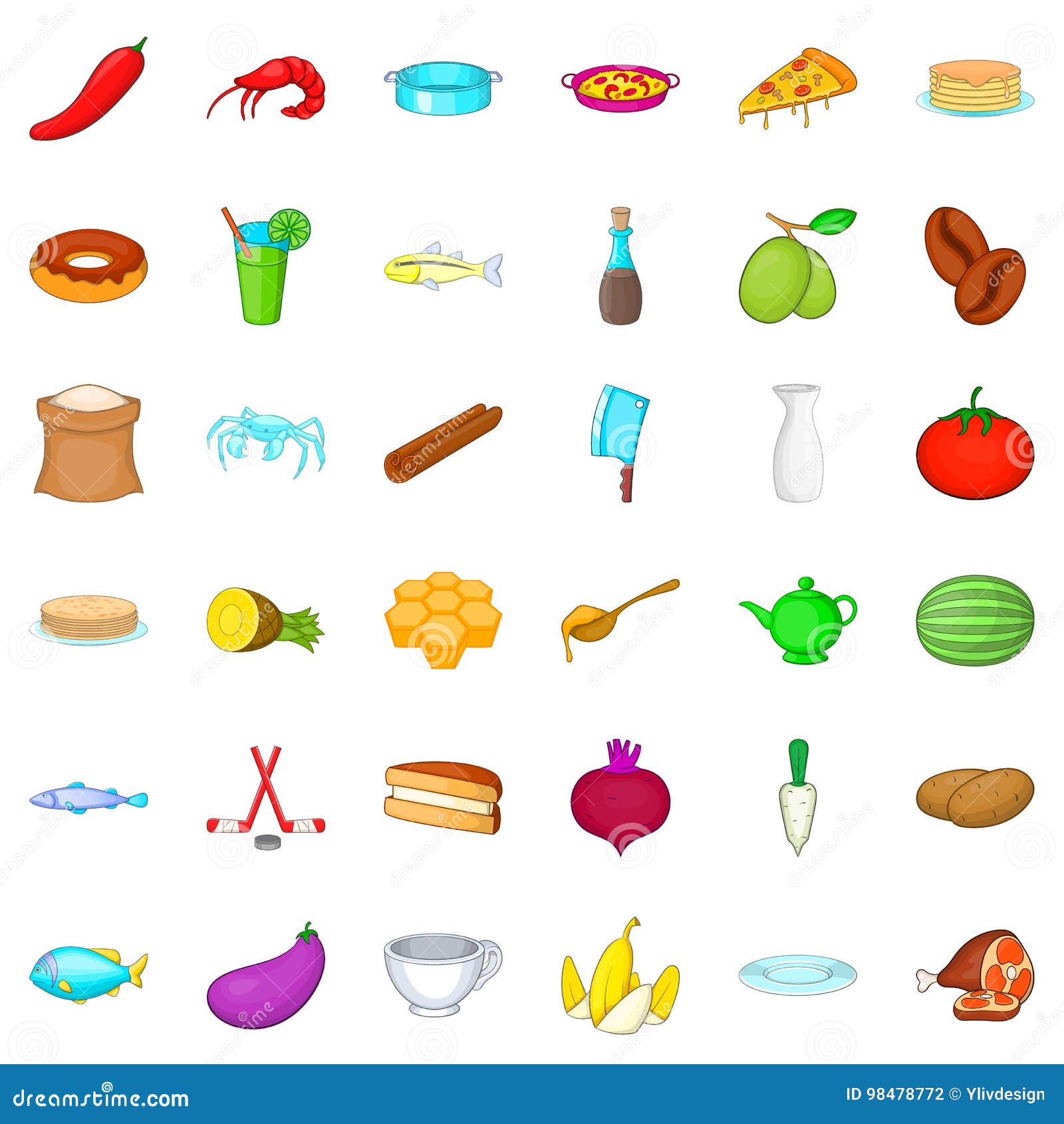 Cookery Icons, Signs, Outline Symbols, Concept Linear Illustration Line ...