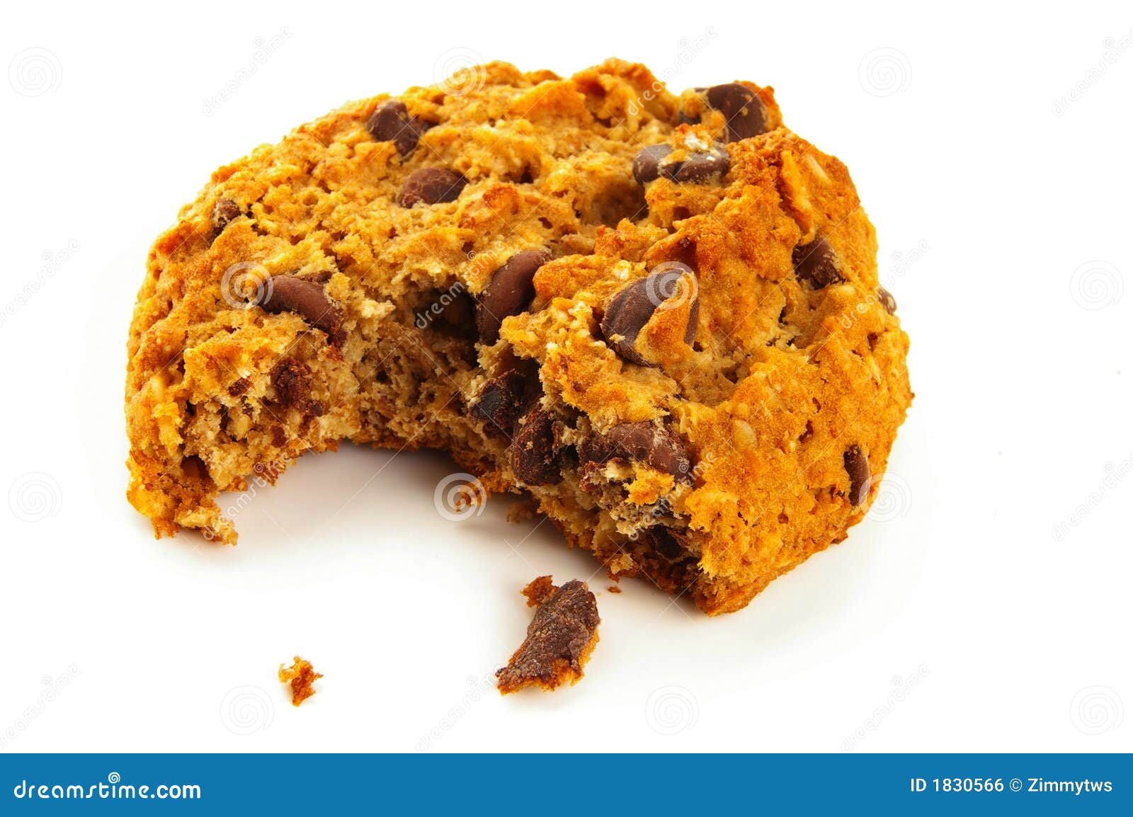 Cookie bite stock photo. Image of brown, delicious, bite - 1830566