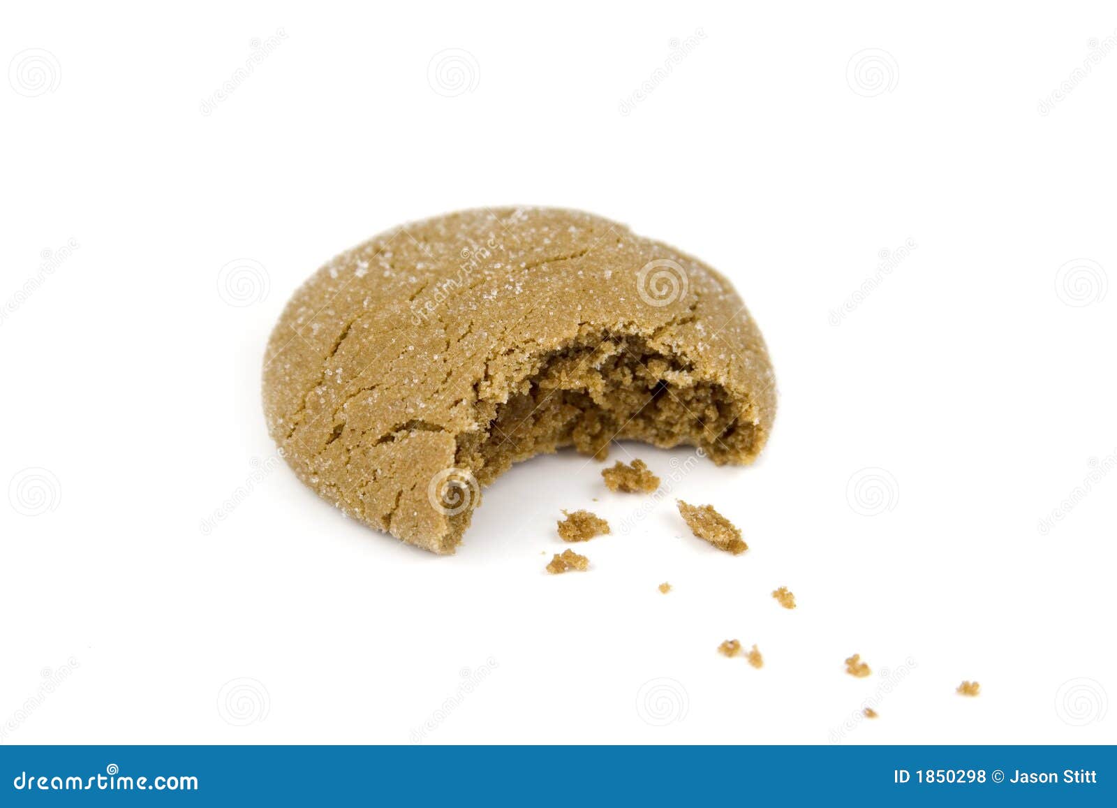 Cookie Bite stock photo. Image of background, sugar, bitten - 1850298