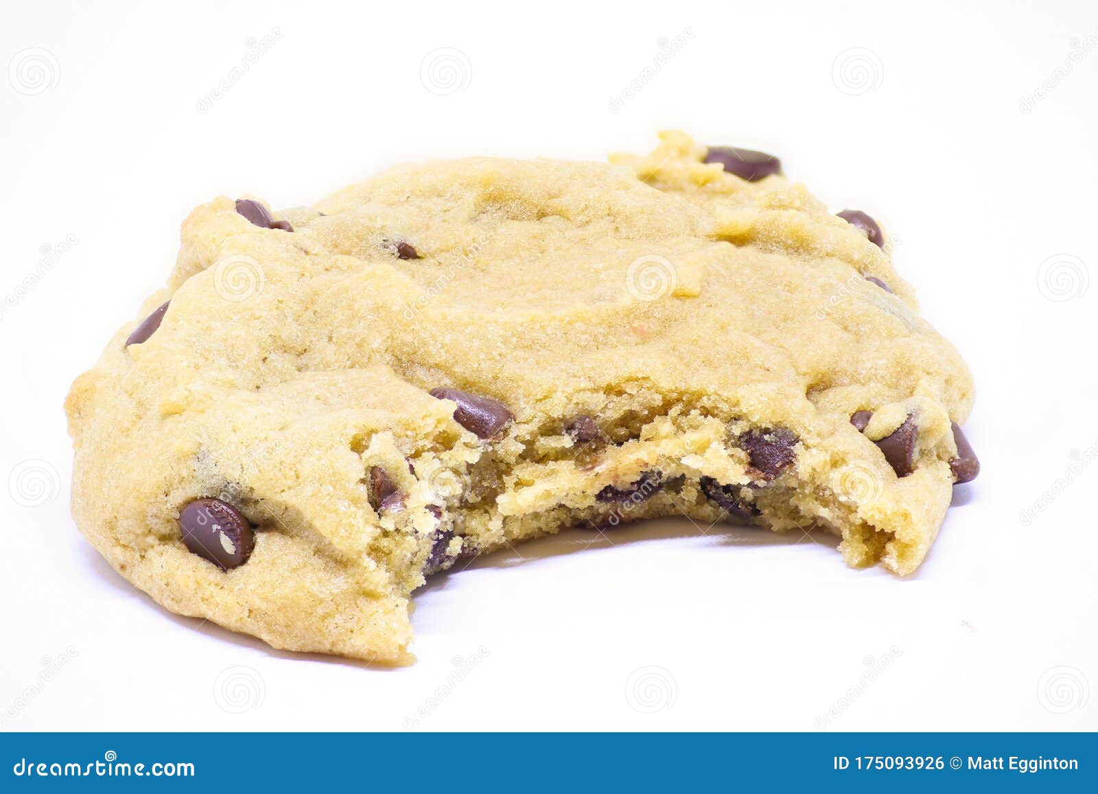 Cookie bite stock photo. Image of crunchy, sweet, sugar - 175093926