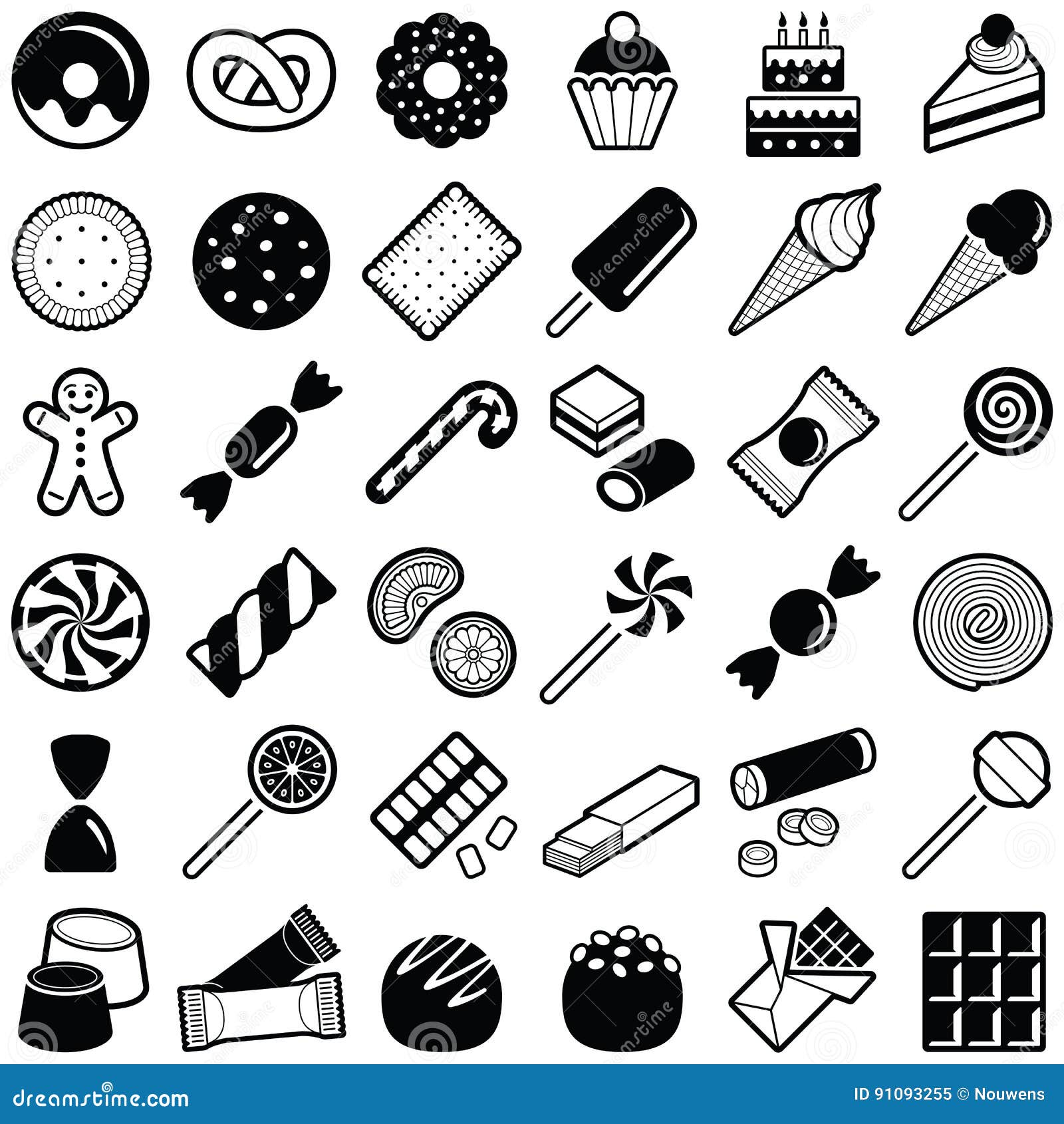 Candy Icon Vector Illustration | CartoonDealer.com #240248528