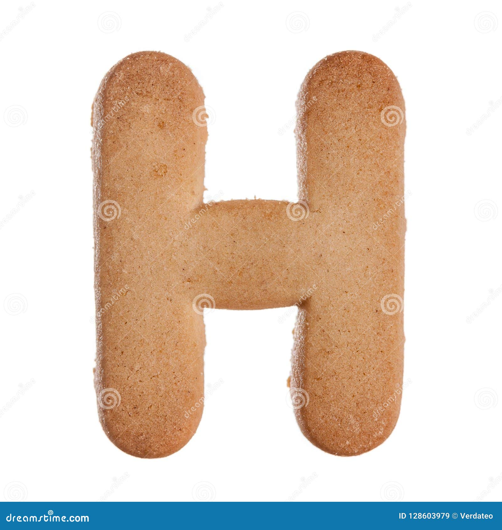Cookie capital letter H stock image. Image of sweet - 128603979