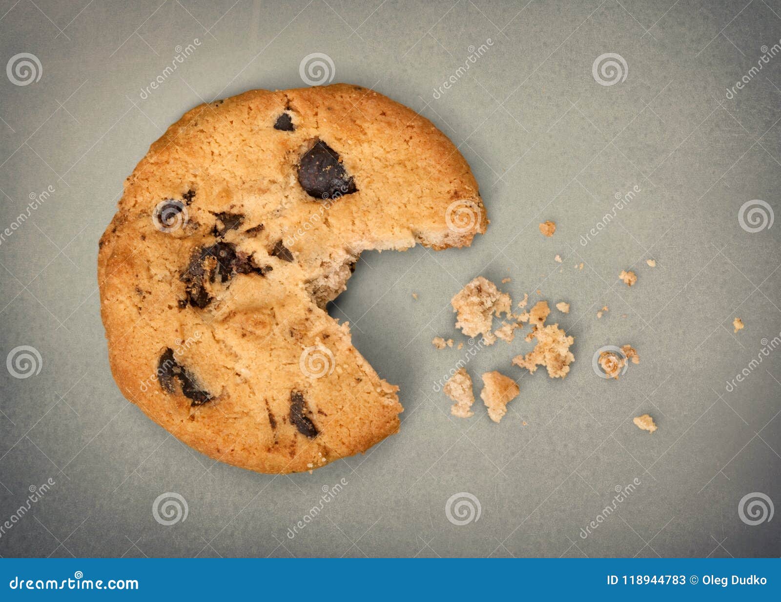 Cookie stock image. Image of isolated, food, chocolate - 118944783