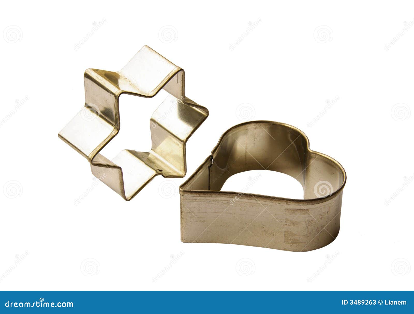 Cookie cutters 01 stock image. Image of xmas, white, cook - 3489263