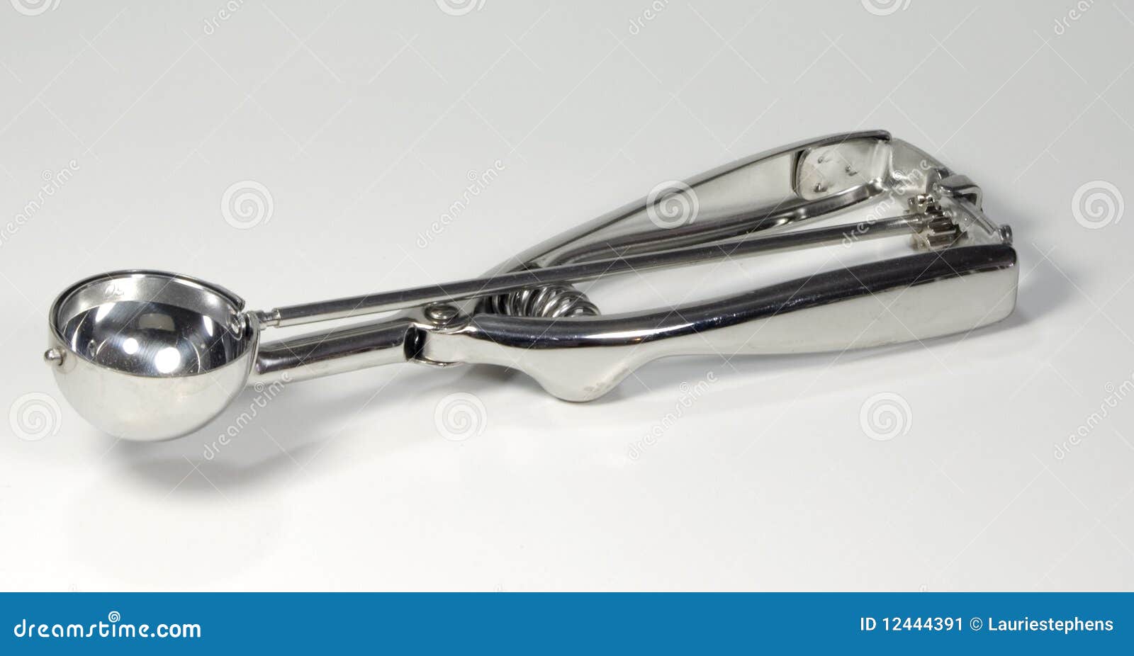 Cookie dough baller stock image. Image of dough, steel - 12444391