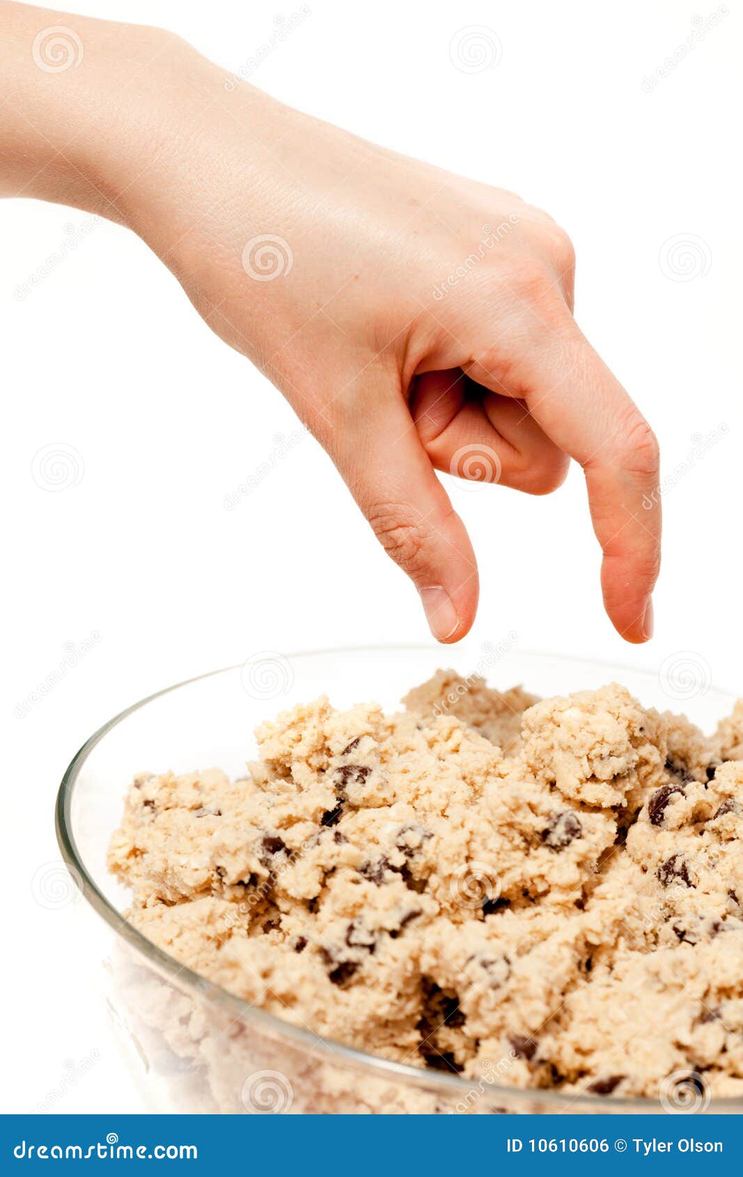 Cookie Dough Eat stock photo. Image of snack, diet, bake - 10610606