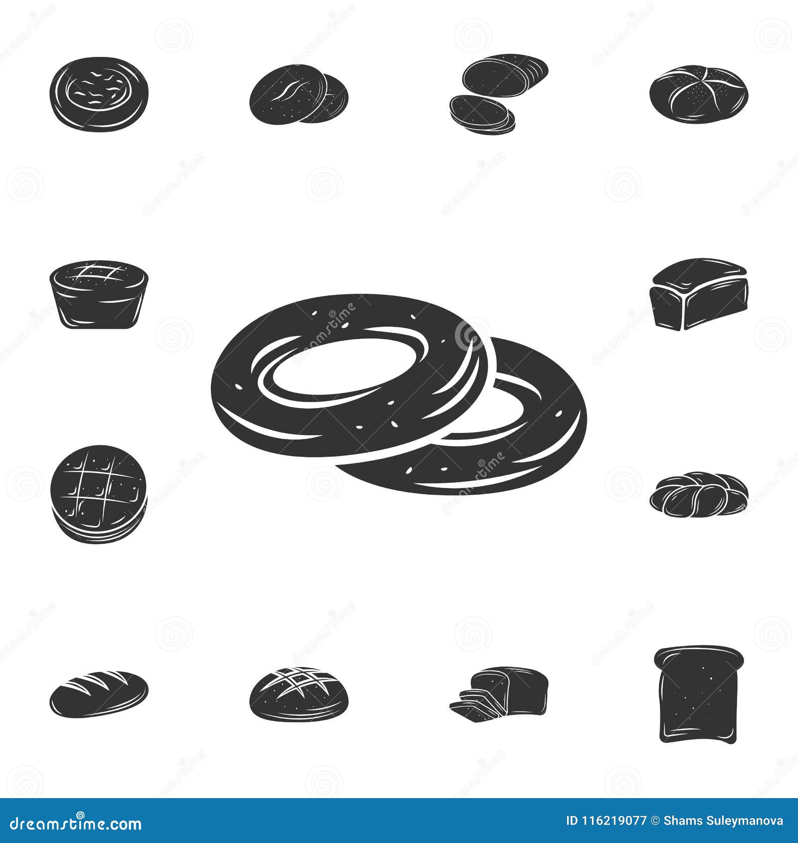 Cookie Icon. Simple Element Illustration. Cookie Symbol Design from ...