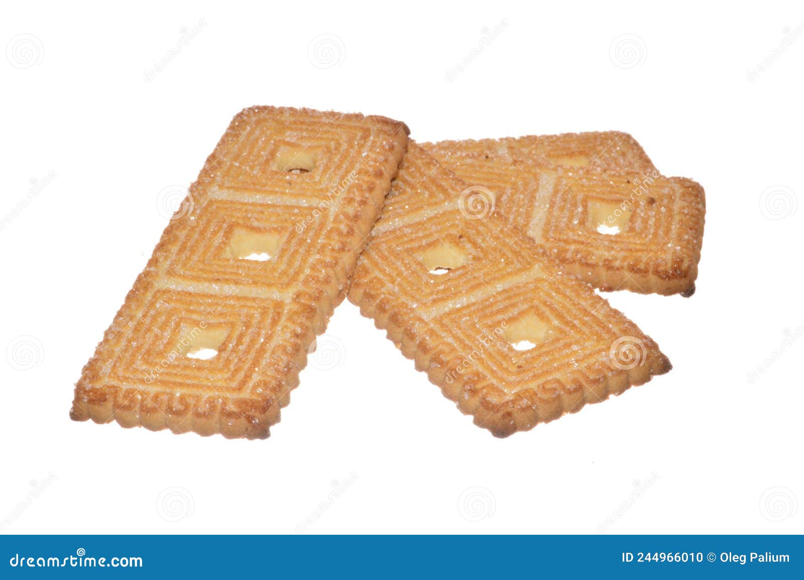 Cookie Isolated on White Background Stock Photo - Image of cookies ...