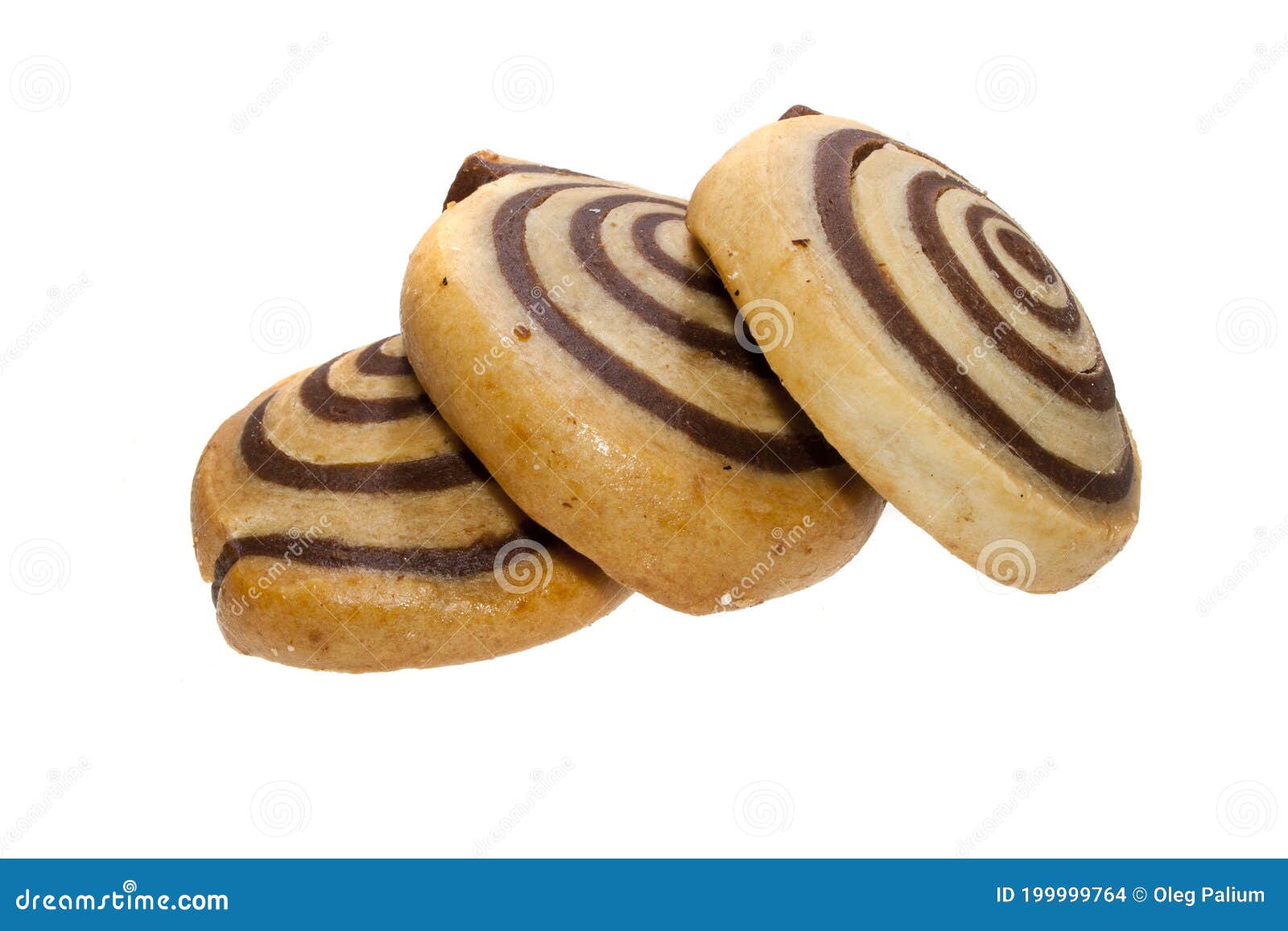 Cookie Isolated on White Background Stock Photo - Image of biscuit ...