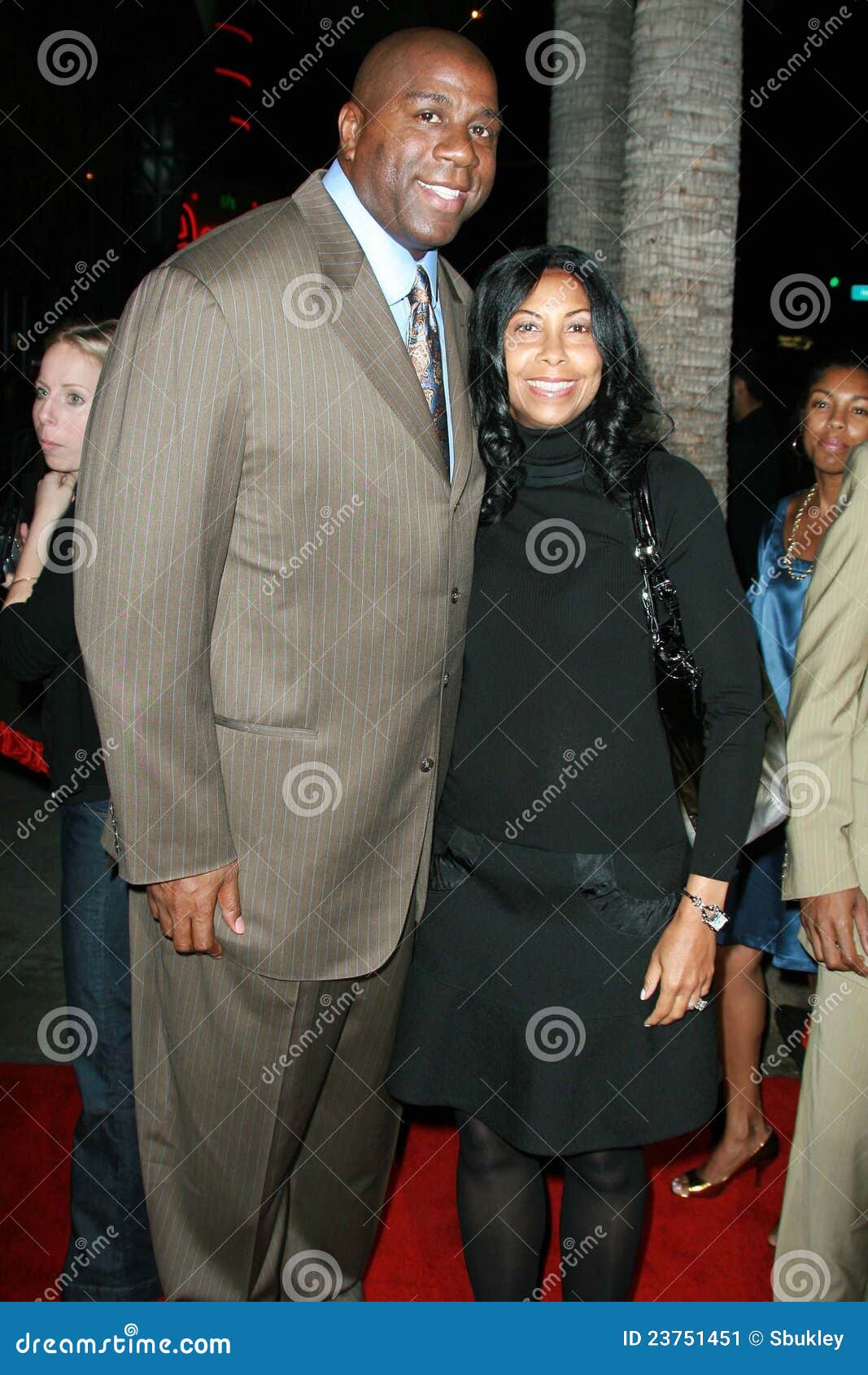 Cookie Johnson, Magic Johnson, Editorial Photo - Image of premiere ...