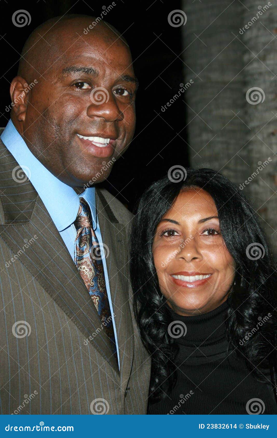 Cookie Johnson, Magic Johnson, Editorial Stock Image - Image of ...