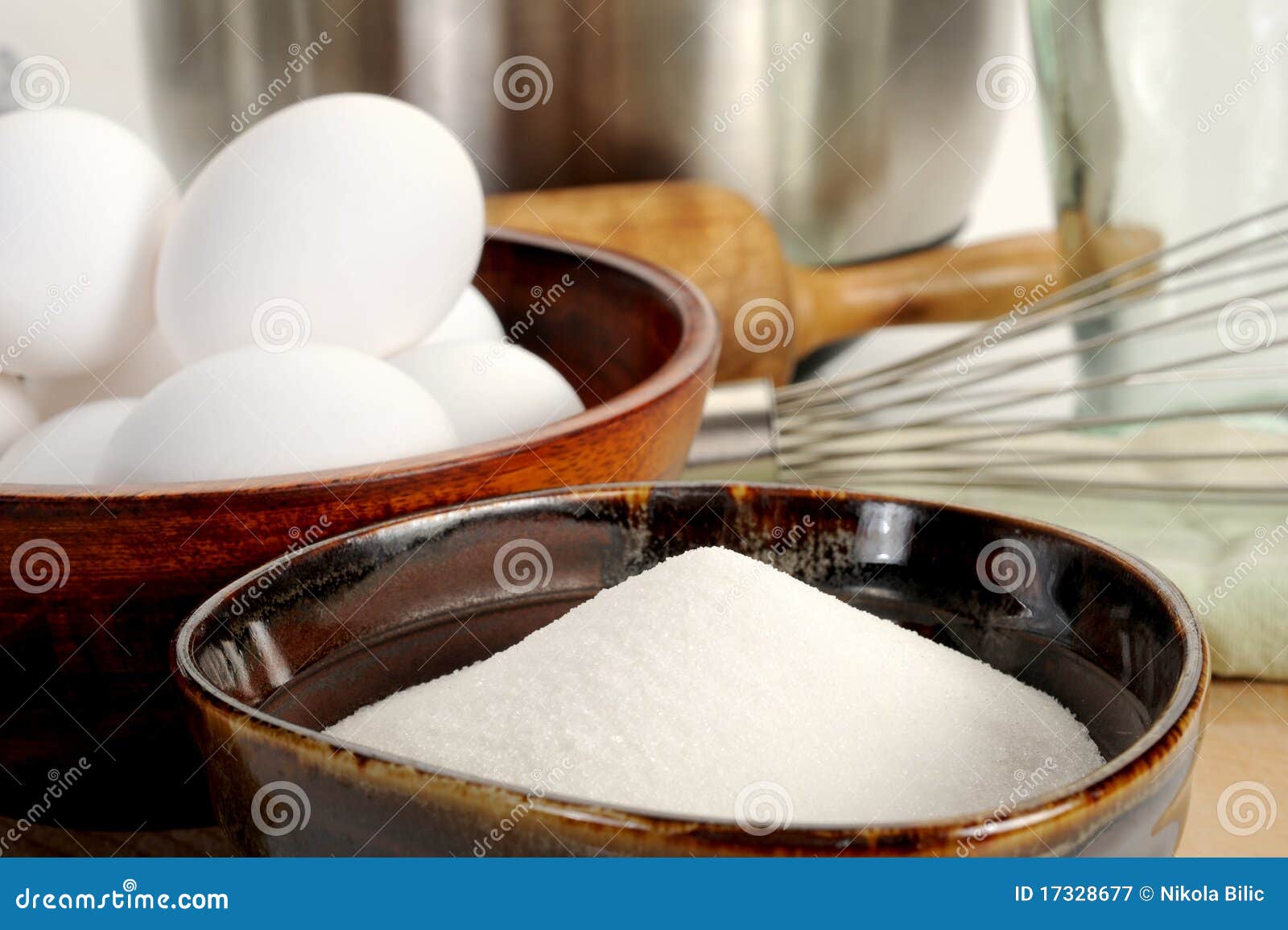 Cookie Making in Process stock image. Image of ingredients - 17328677