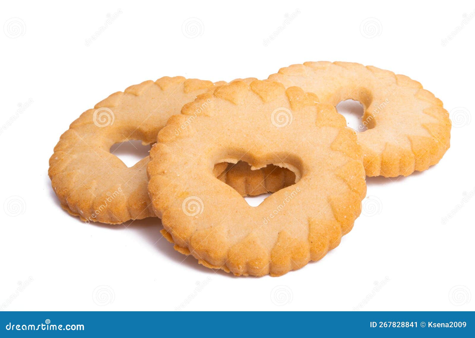 Cookie rings isolated stock image. Image of traditional - 267828841