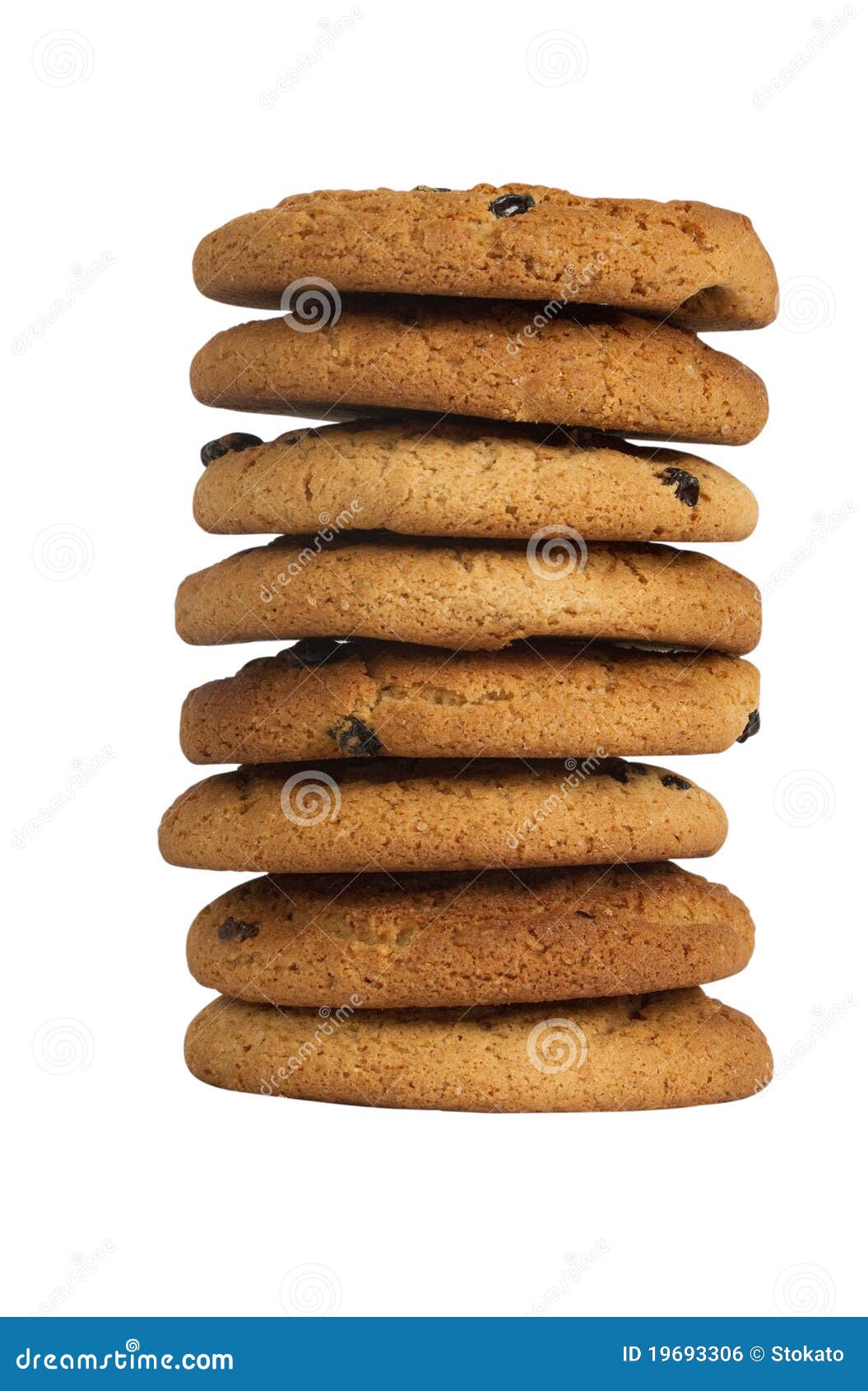 Cookie Tower stock photo. Image of taste, stack, view - 19693306