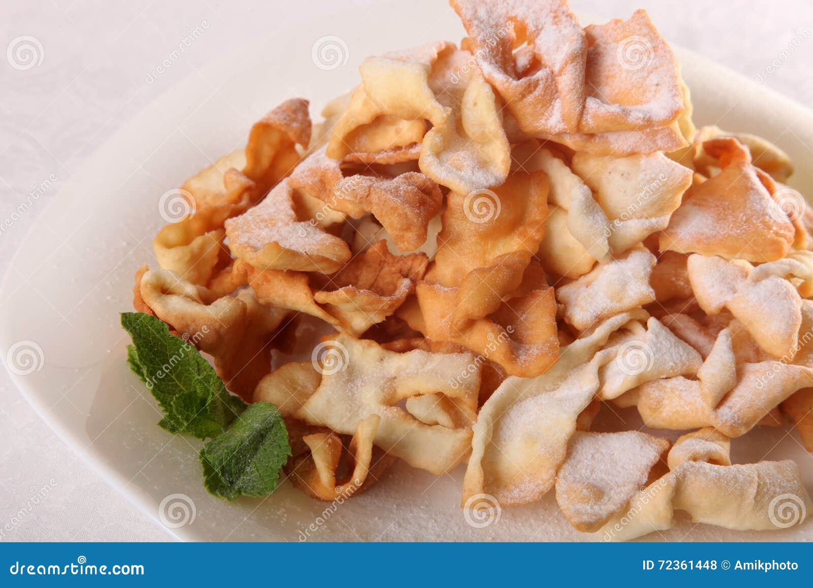 Cookie Twig with Sugar Dust Stock Photo - Image of christmas, ball ...