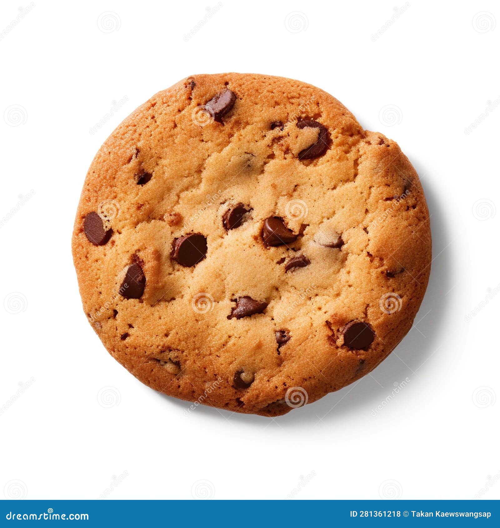 Cookie with White Background Isolate ,- Generative Ai Illustration ...