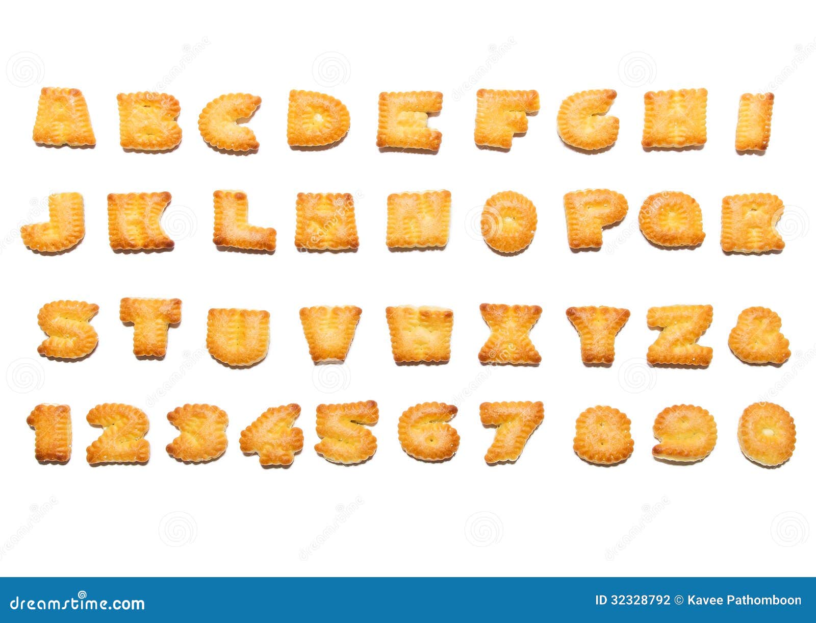 Cookies ABC letters stock photo. Image of isolated, eating - 32328792