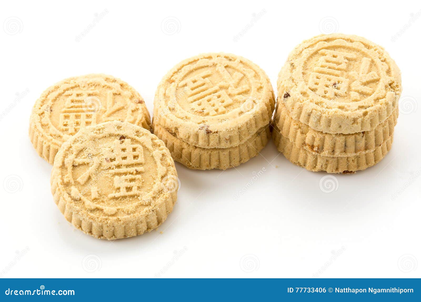 Cookies with almond stock photo. Image of closeup, biscuit - 77733406