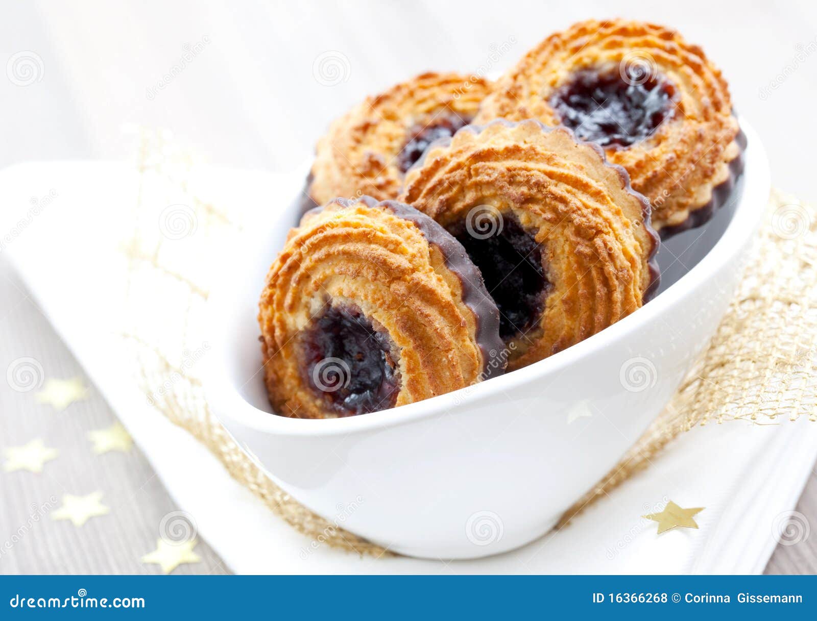 Cookies in bowl stock photo. Image of xmas, celebration - 16366268