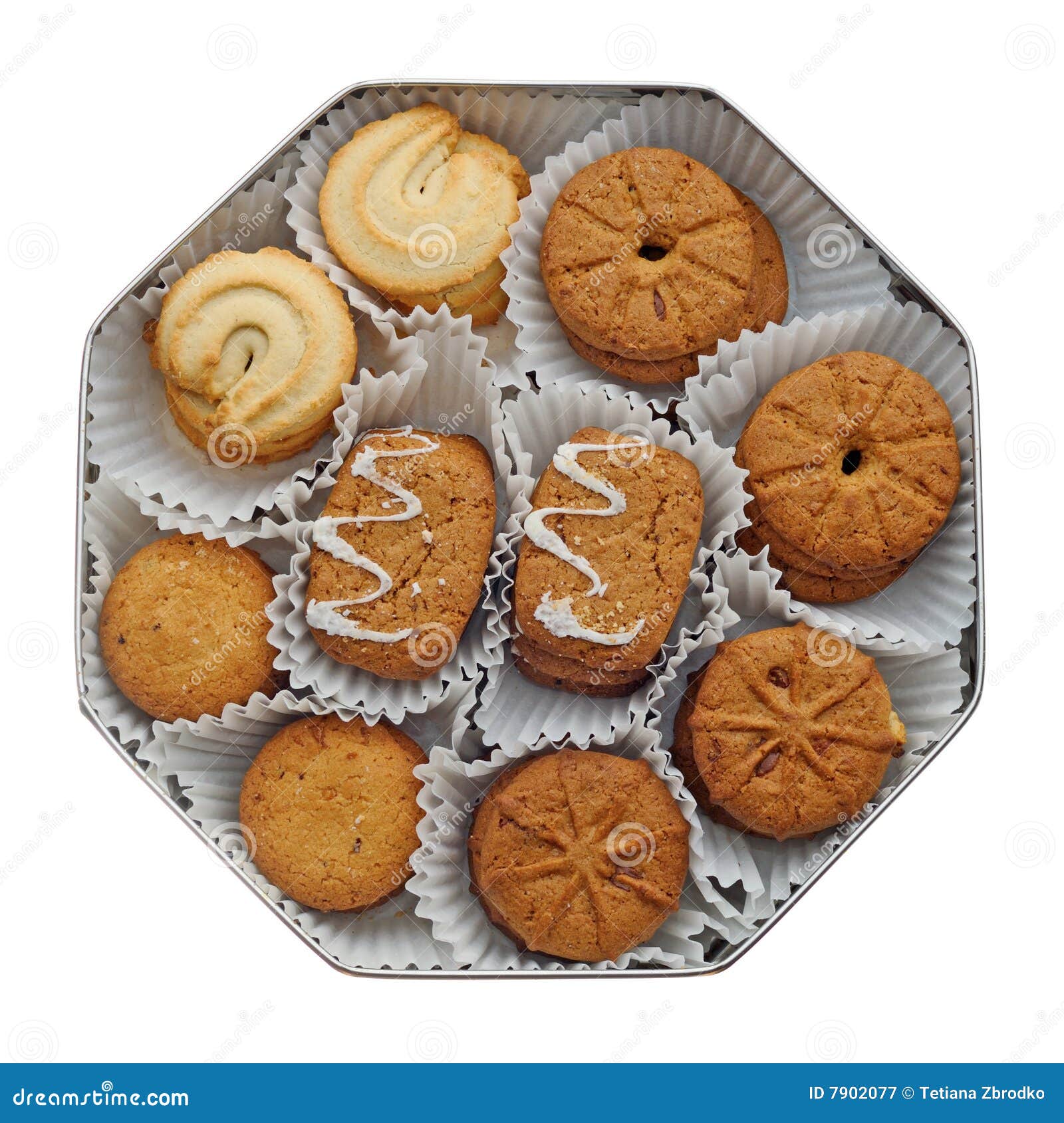 Cookies In Box Royalty-Free Stock Photography | CartoonDealer.com #7902077