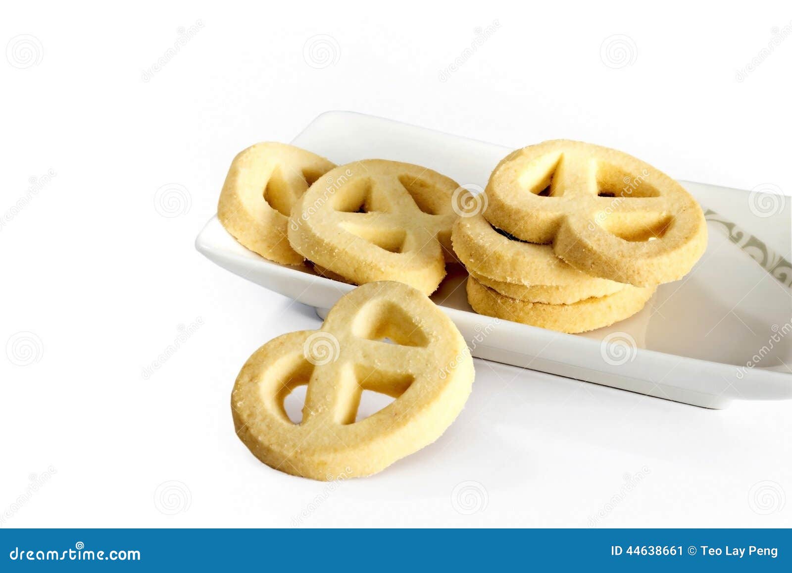Cookies butter triangle stock image. Image of biscuits - 44638661