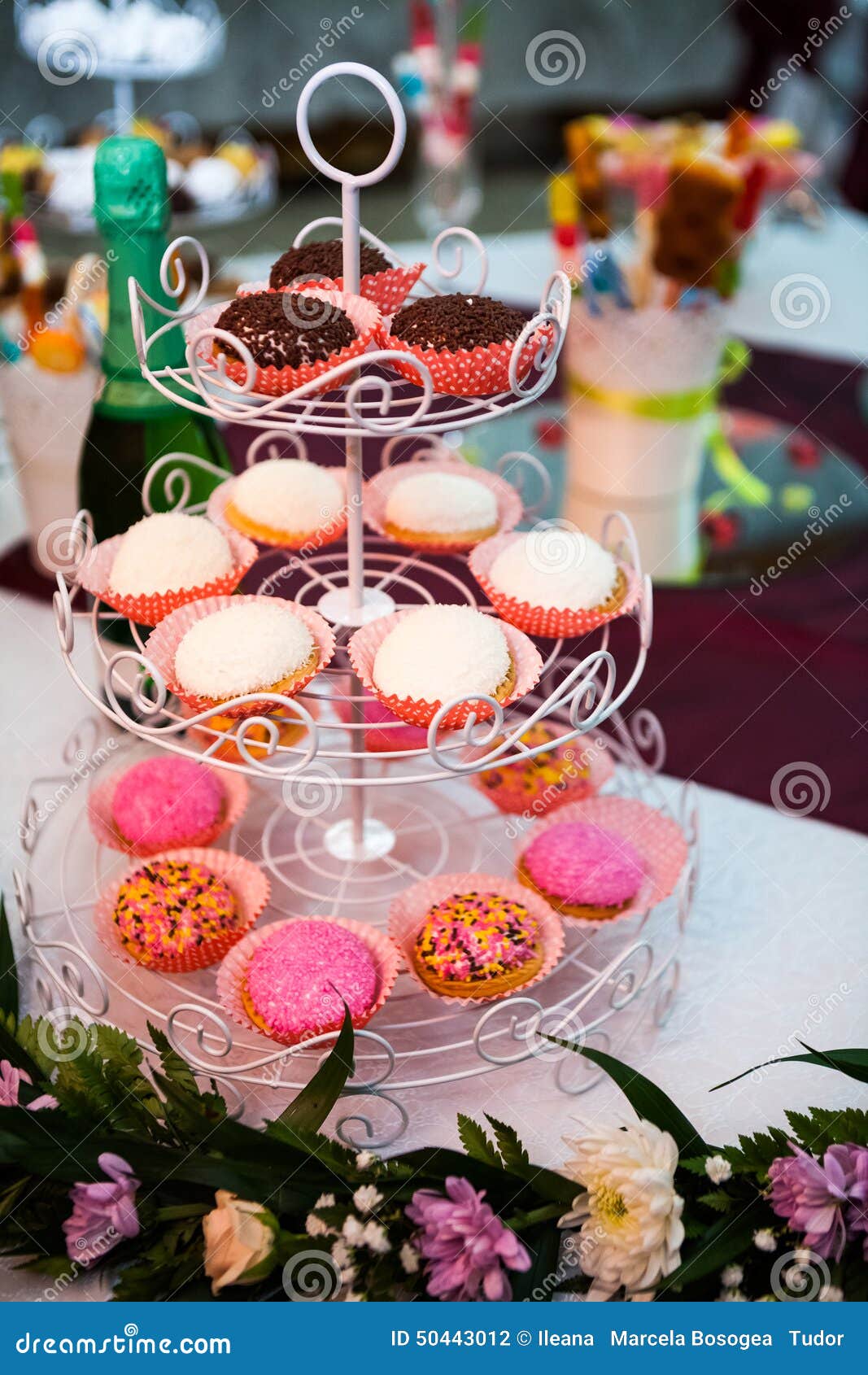 Cookies, Cakes and Other Sweets at a Party Stock Photo - Image of party ...
