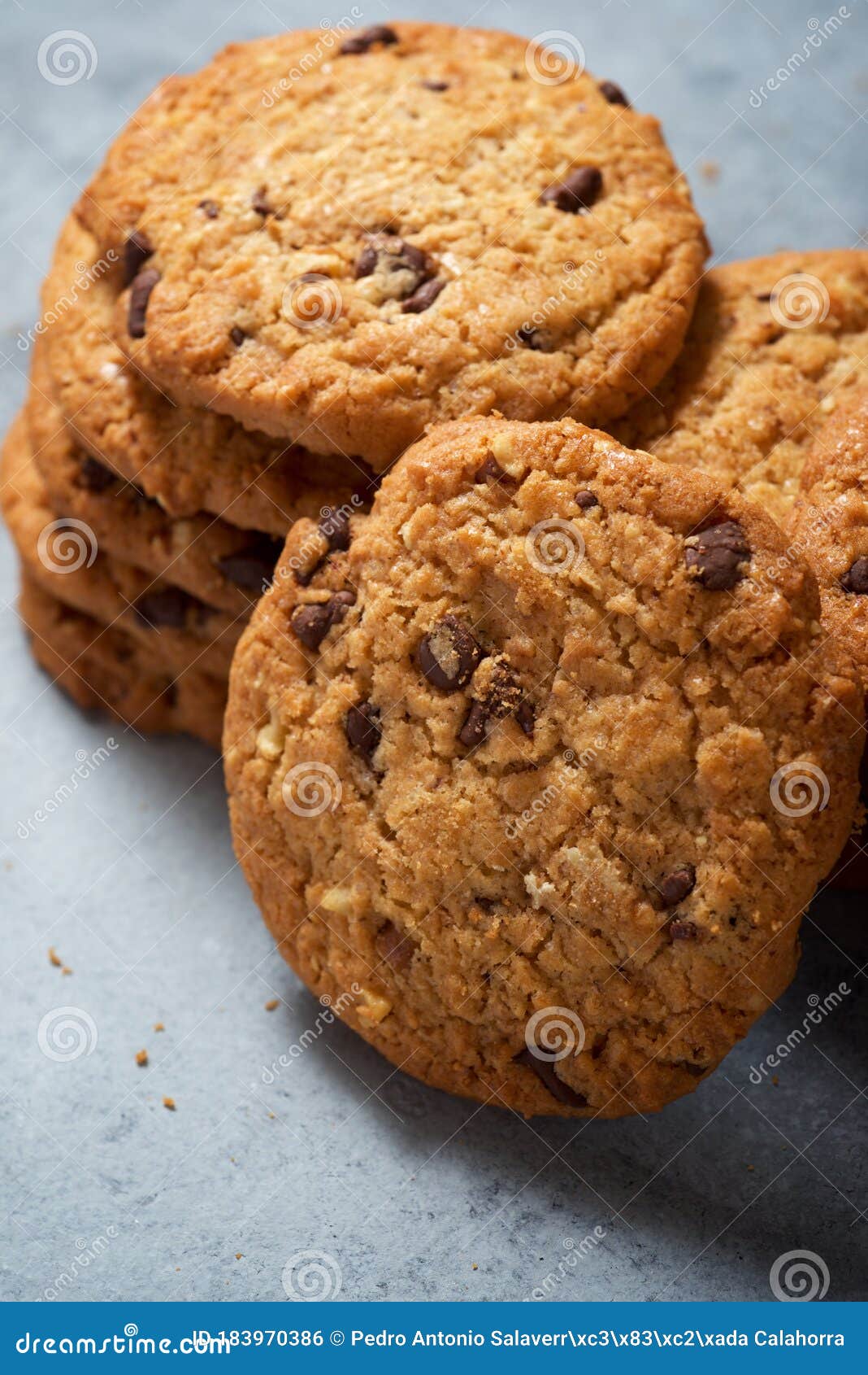 Cookies close up stock photo. Image of delicious, dieting - 183970386