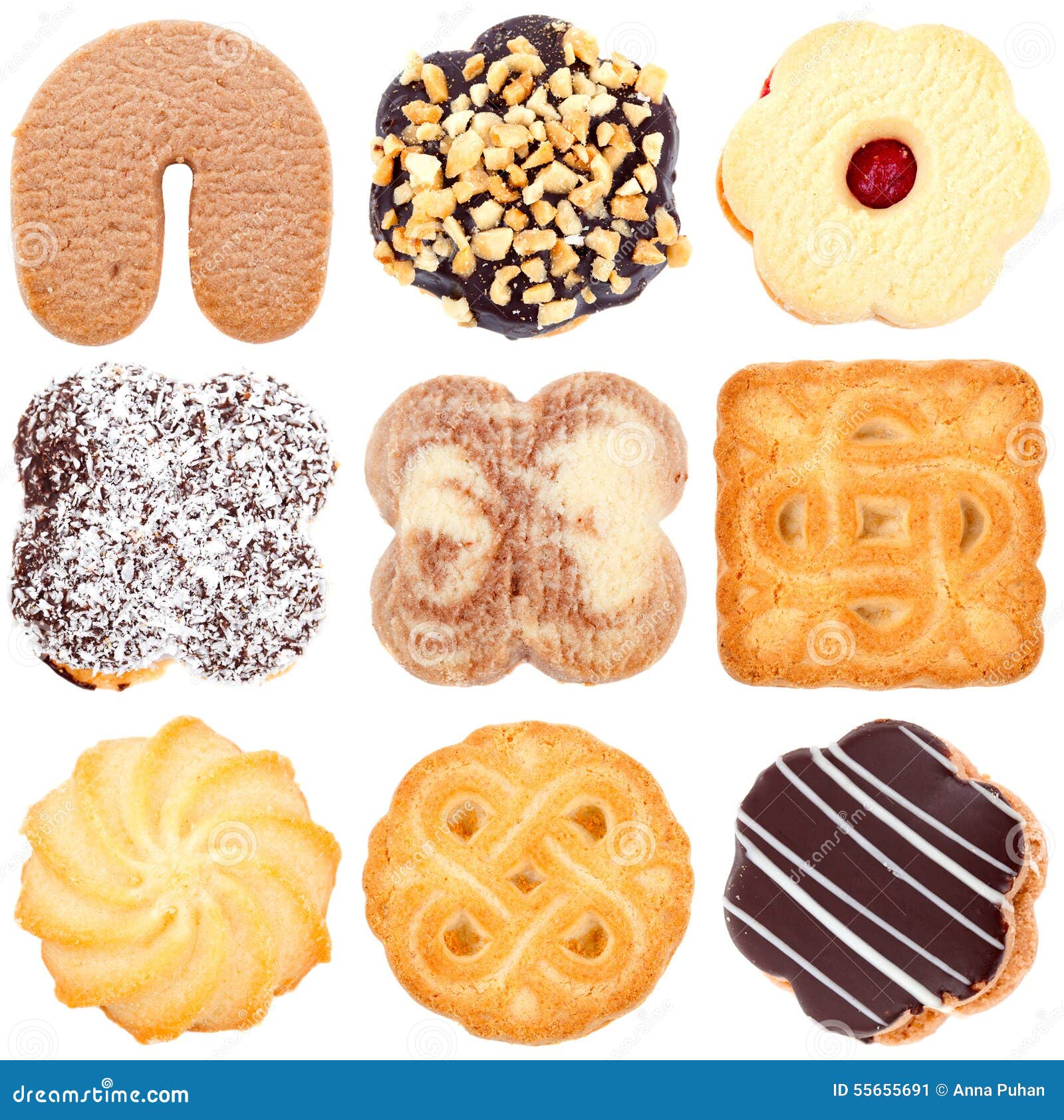 Cookies Collection stock image. Image of delicious, crisp - 55655691