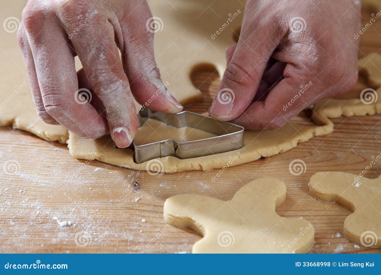 Cookies cutter forms stock photo. Image of preparation - 33668998