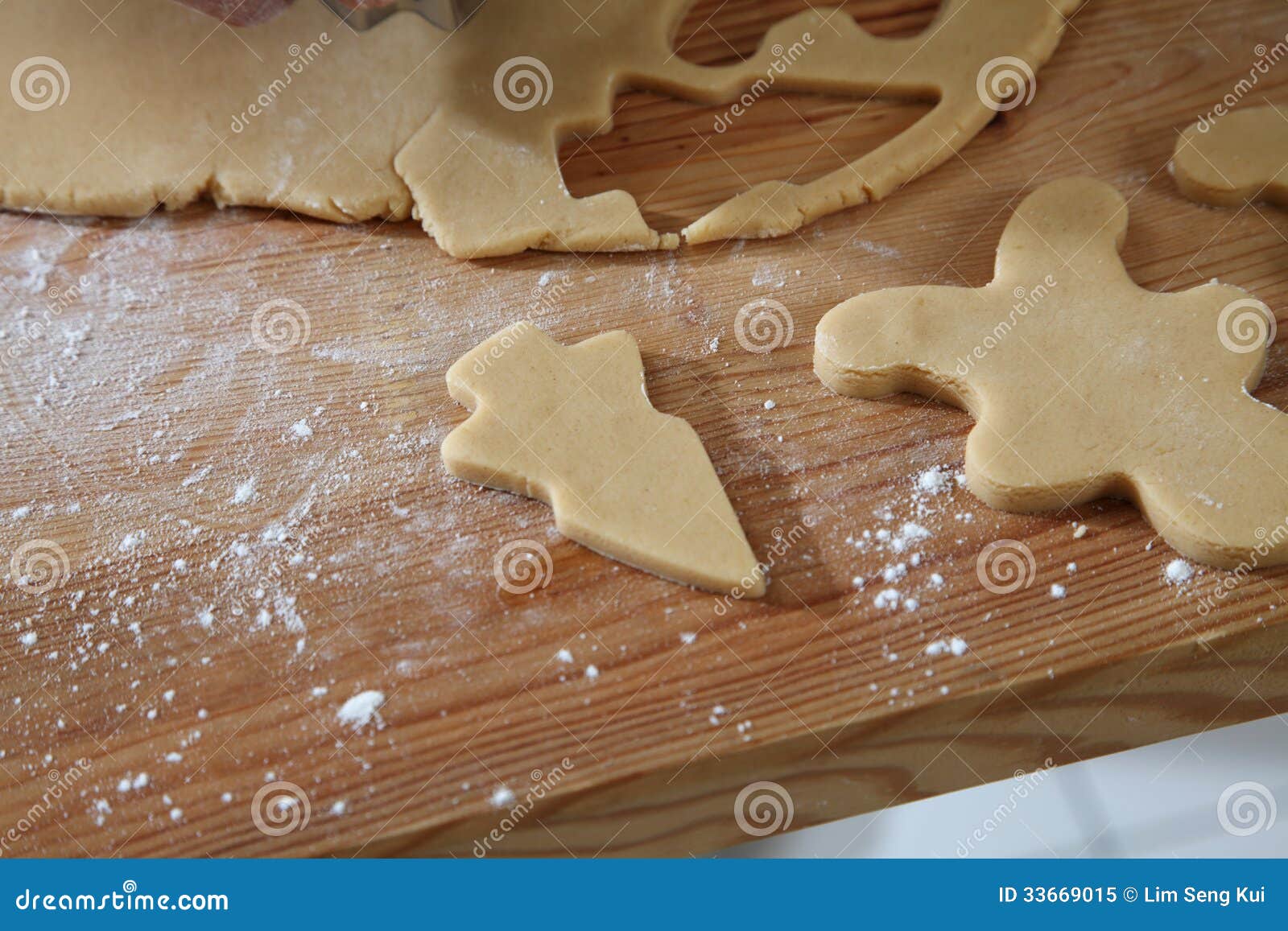 Cookies cutter forms stock image. Image of meal, pastry - 33669015