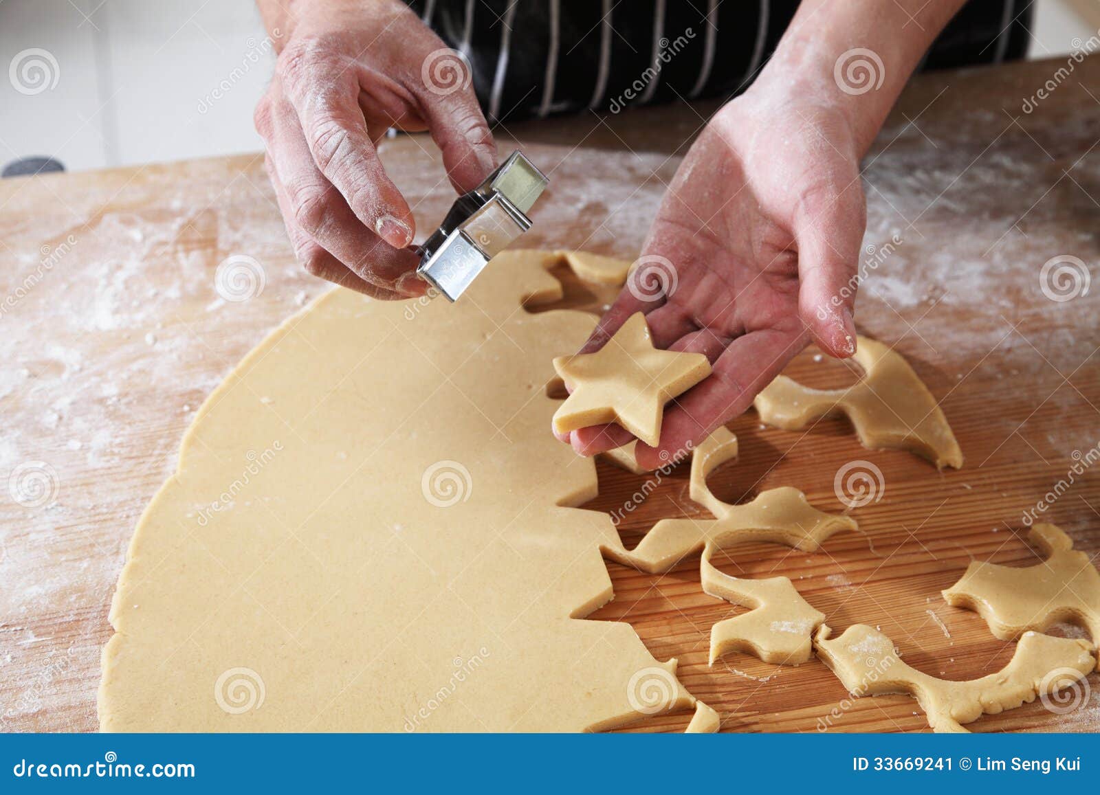 Cookies cutter forms stock image. Image of dough, cooking - 33669241