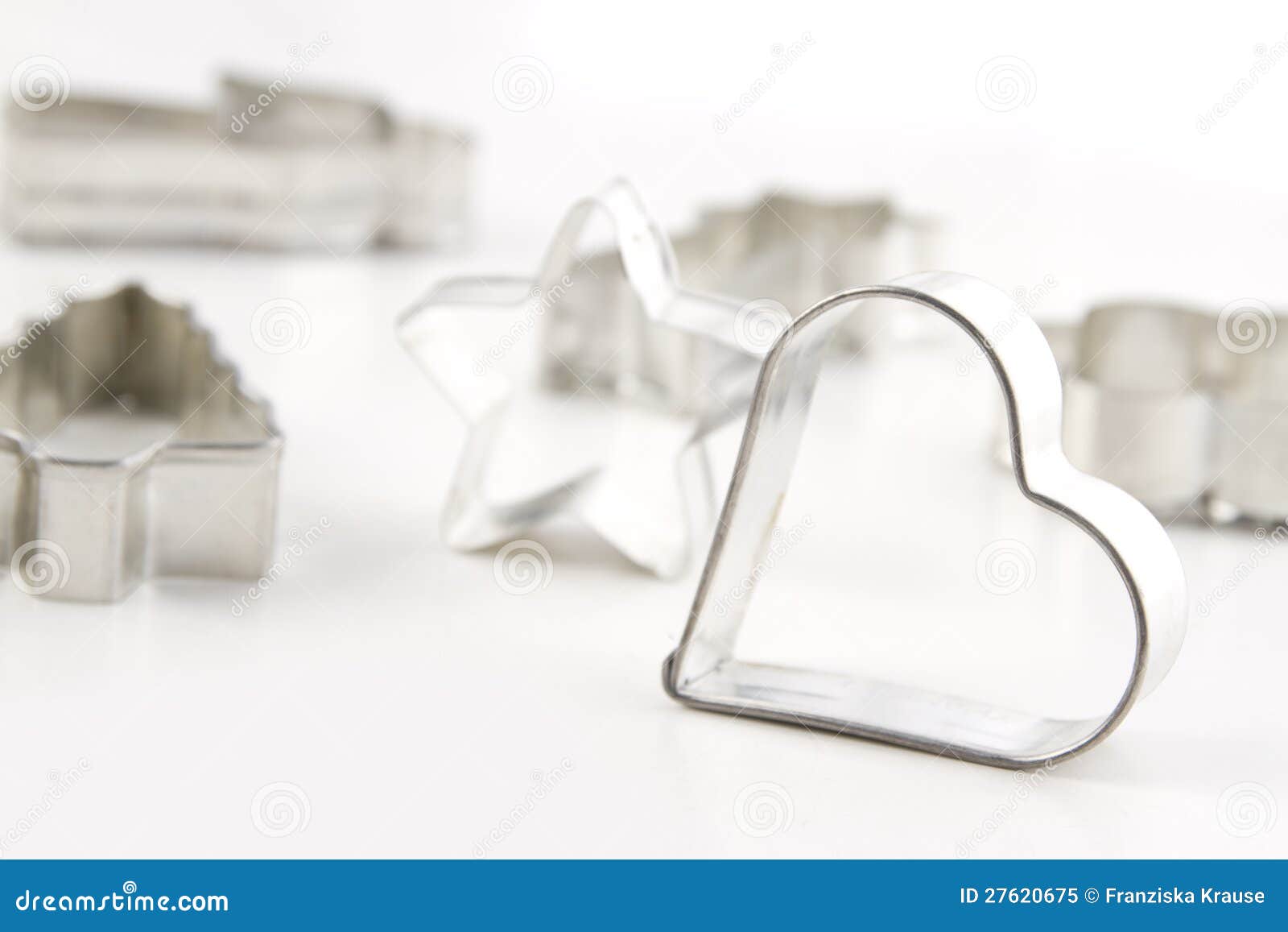 Cookies cutters stock image. Image of stencil, pastry - 27620675