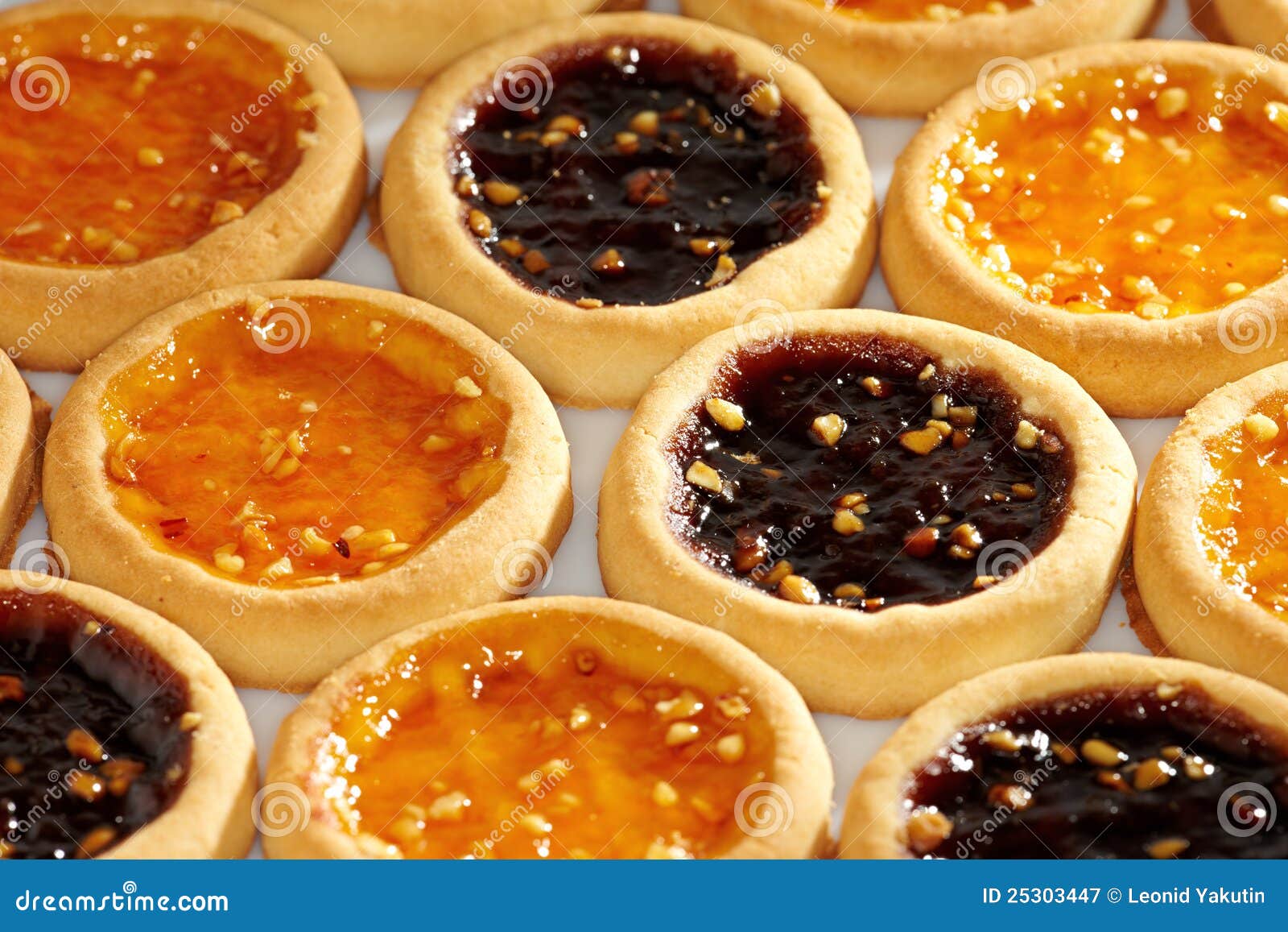 Cookies with Different Fillings Stock Image - Image of cookies ...