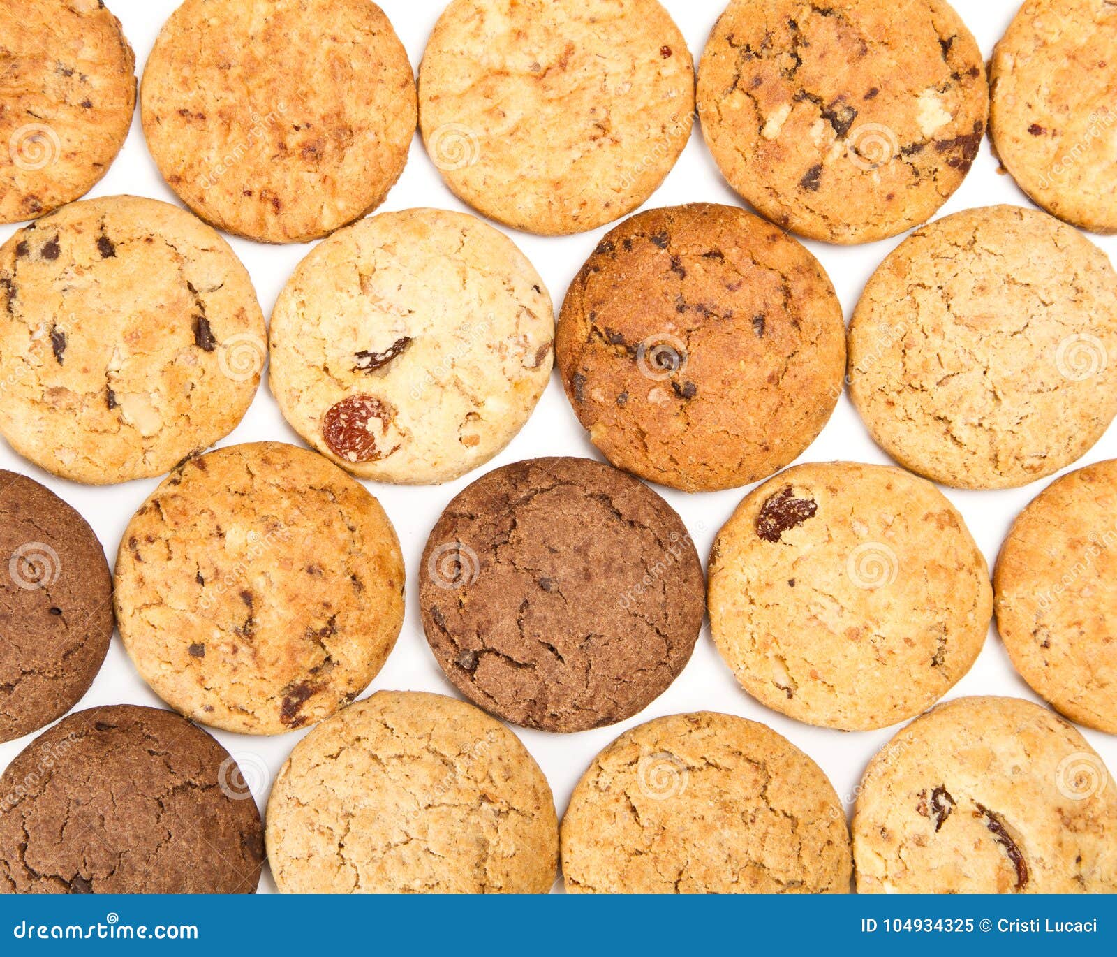 Cookies stock image. Image of diet, indulgence, bake - 104934325