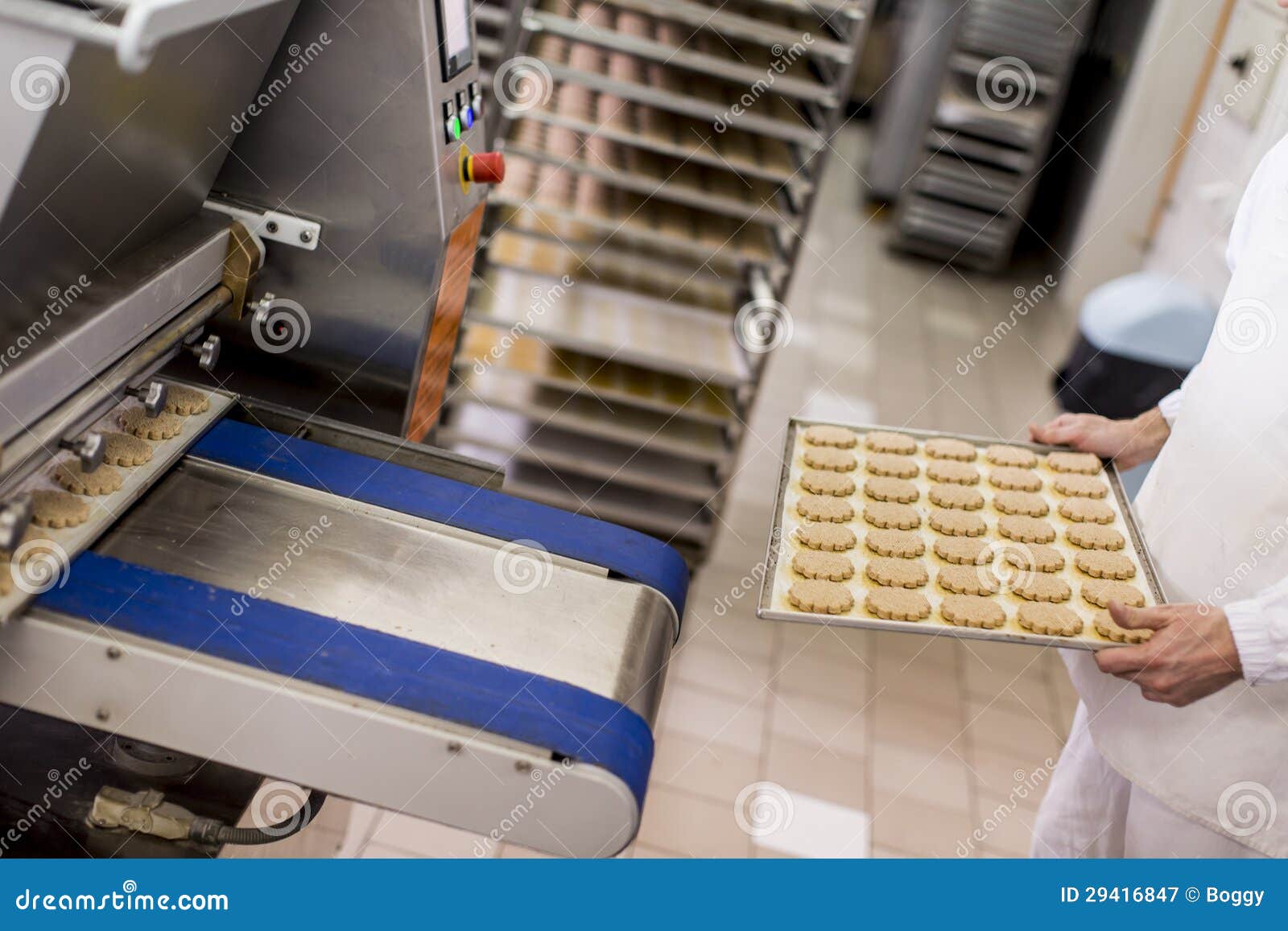 Cookies factory stock image. Image of product, food, industry - 29416847